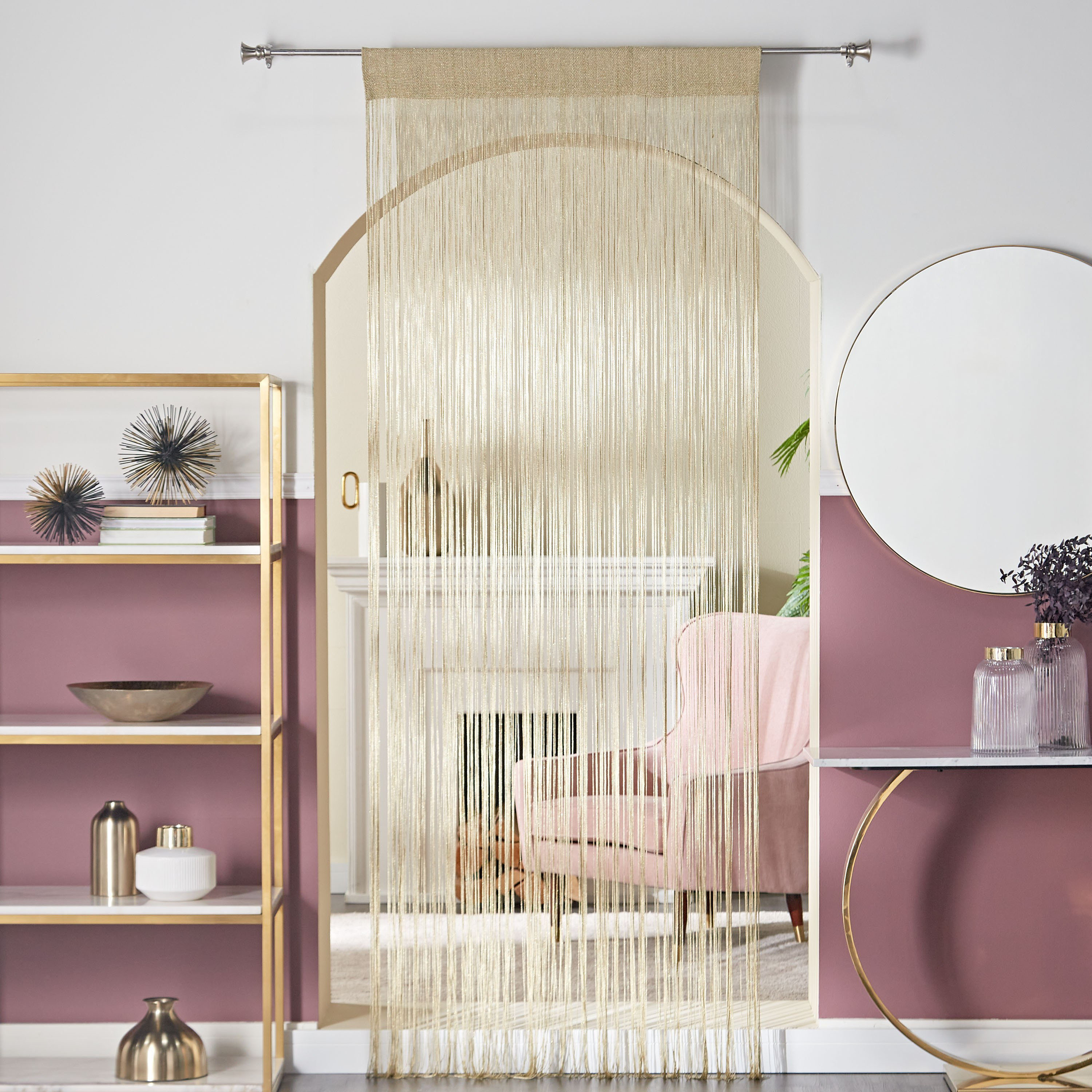 Shop Festive Fancy String Curtain - 90x240 cm | Home Centre UAE