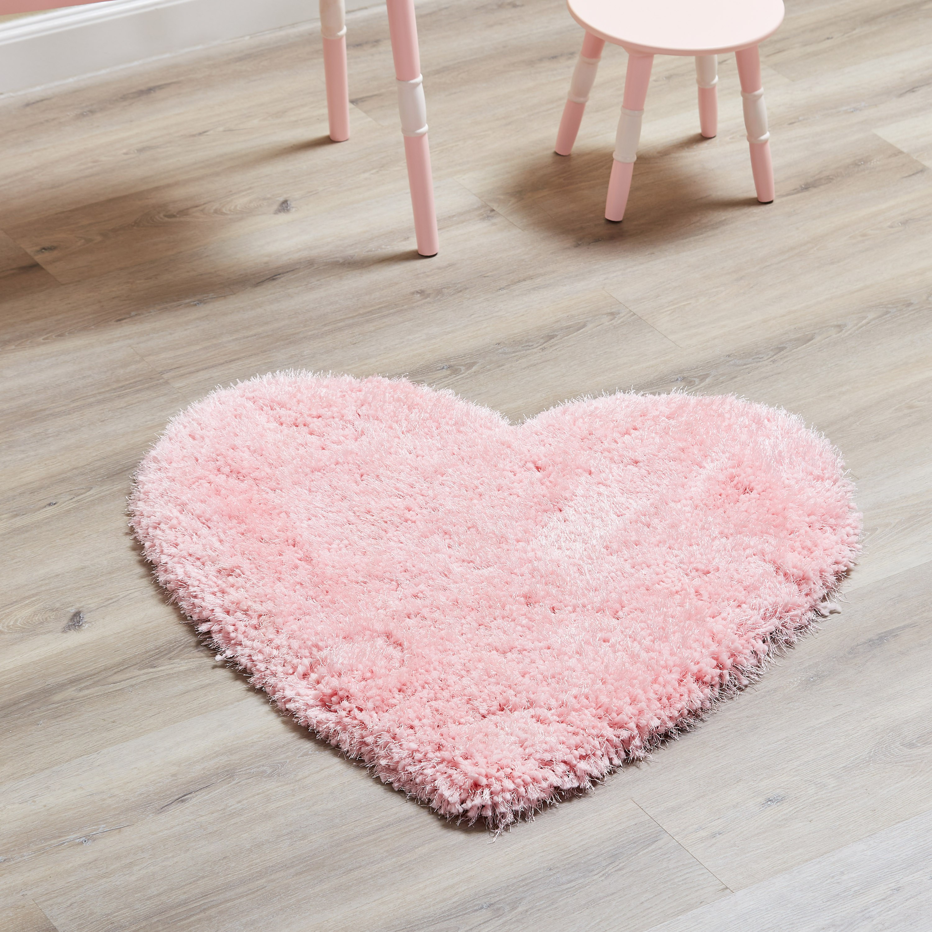 Shop Ava Heart Shaped Rug 80x80 cm Homecentre Oman