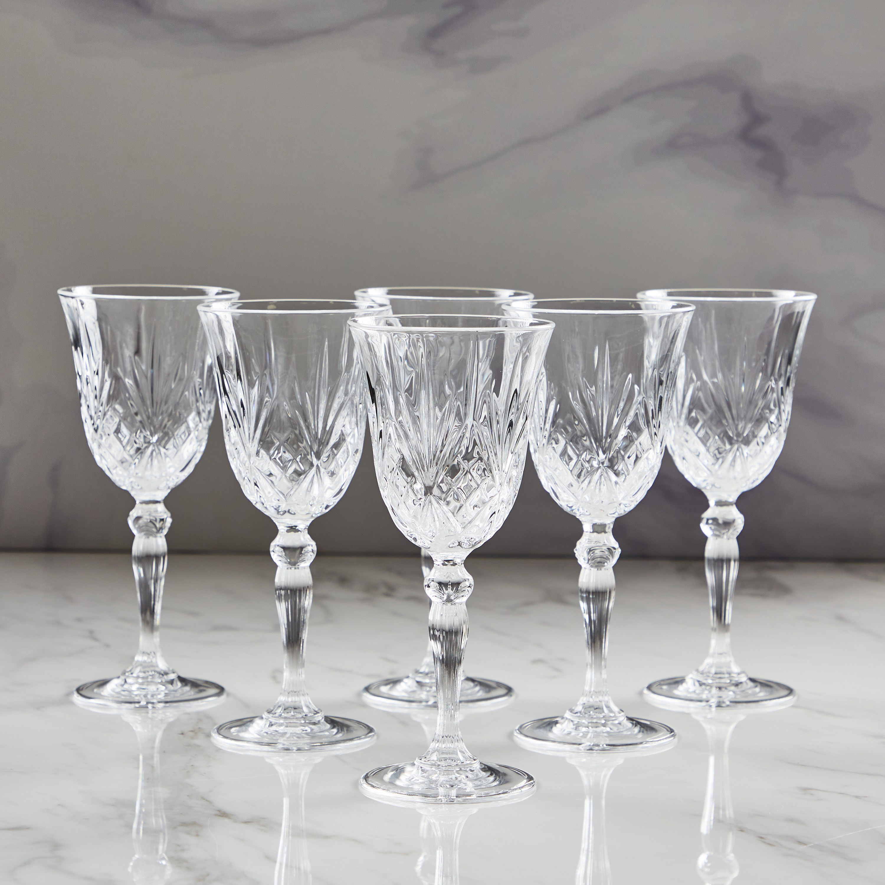 Shop Melodia 6-Piece Glass Set - 310 ml Online | Home Centre UAE