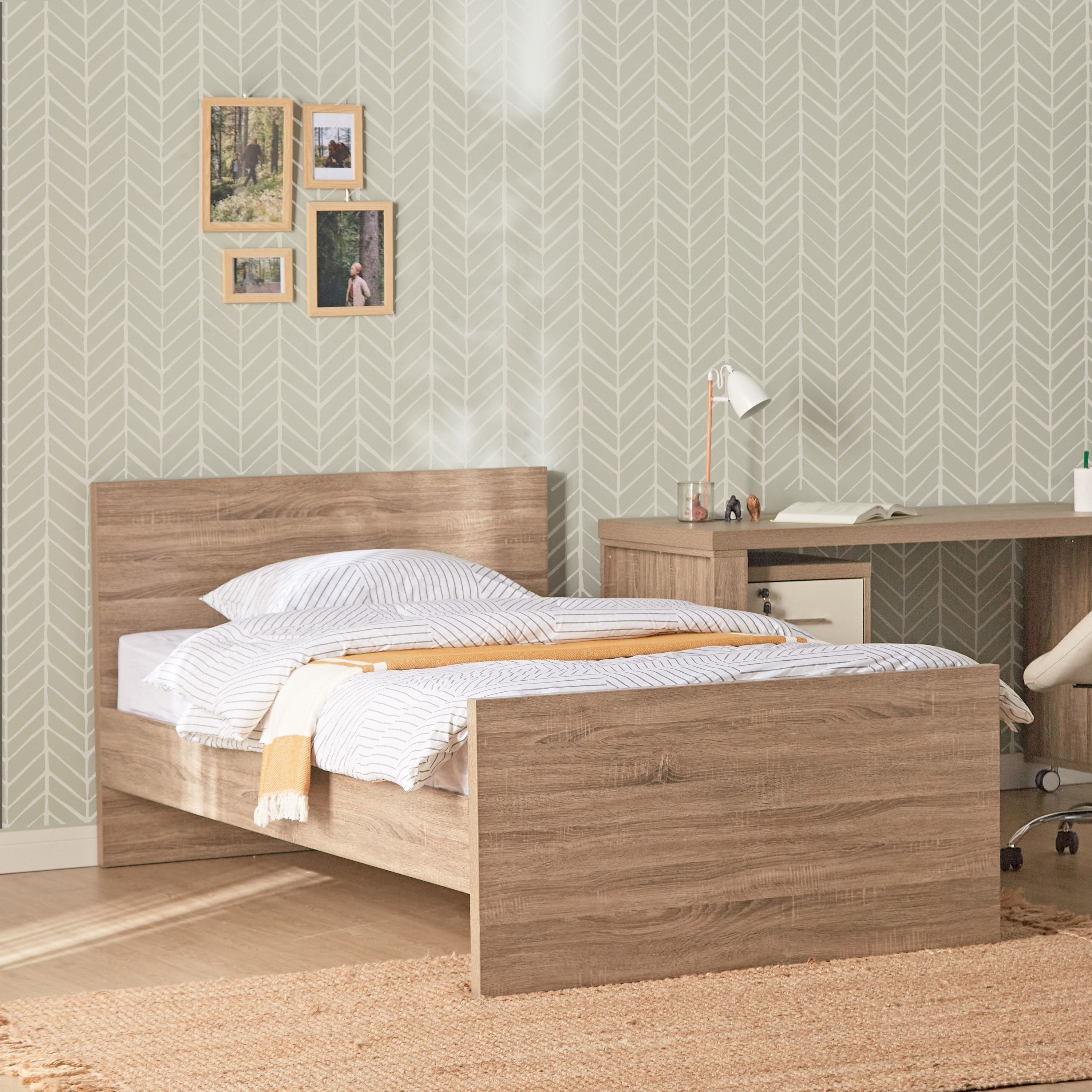 Shop Bradley's Single Bed - 120x200 cm Online | Homecentre Oman