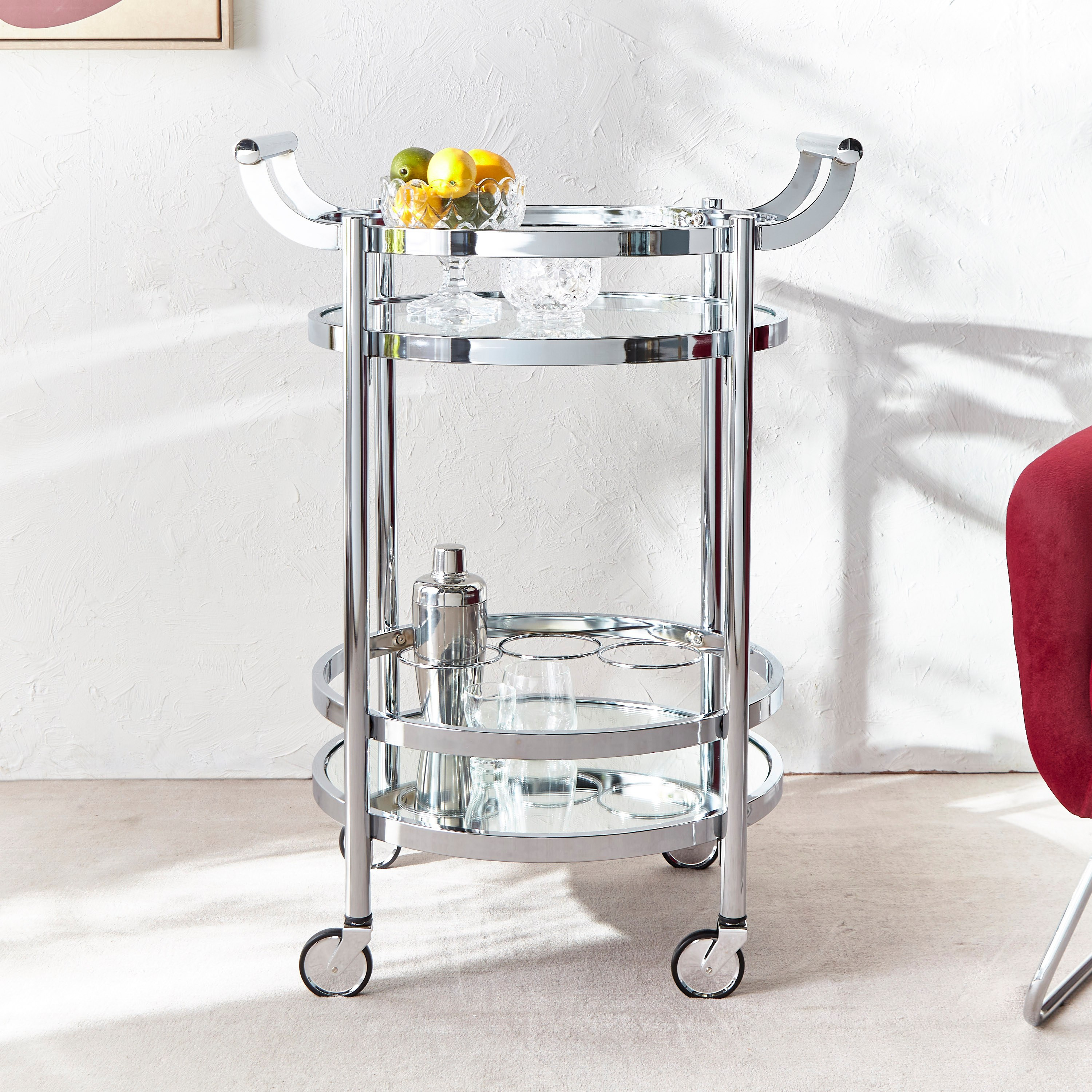 Shop Vincent Serving Trolley | Homecentre Oman