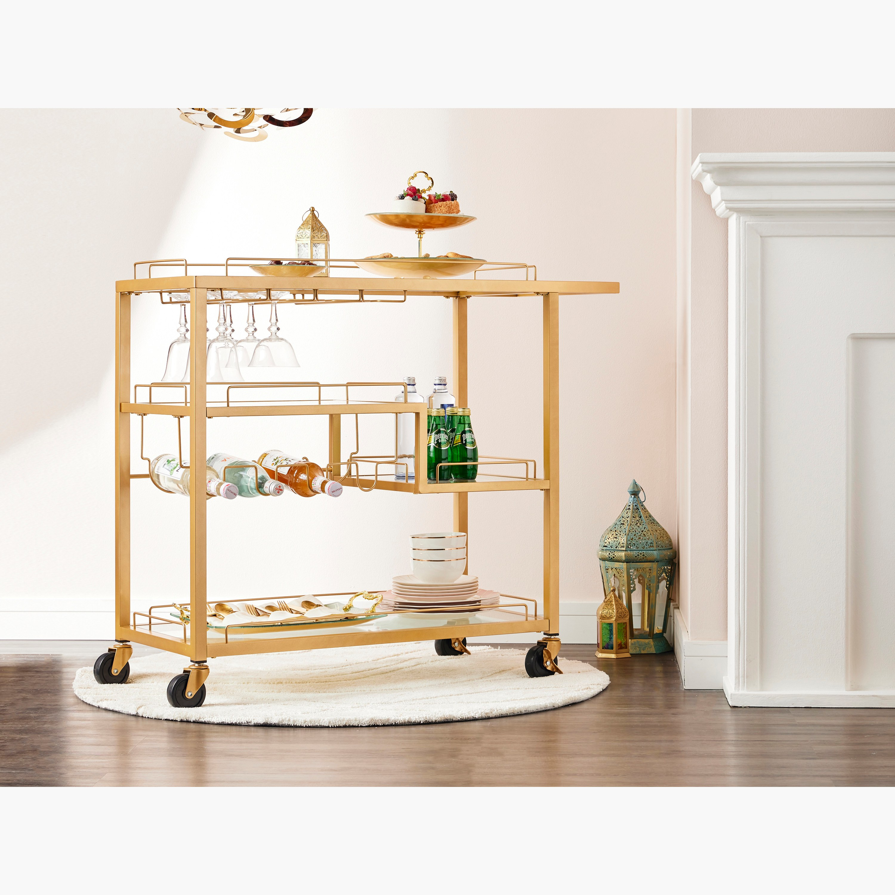 Shop Ernest Serving Trolley | Home Centre Kuwait