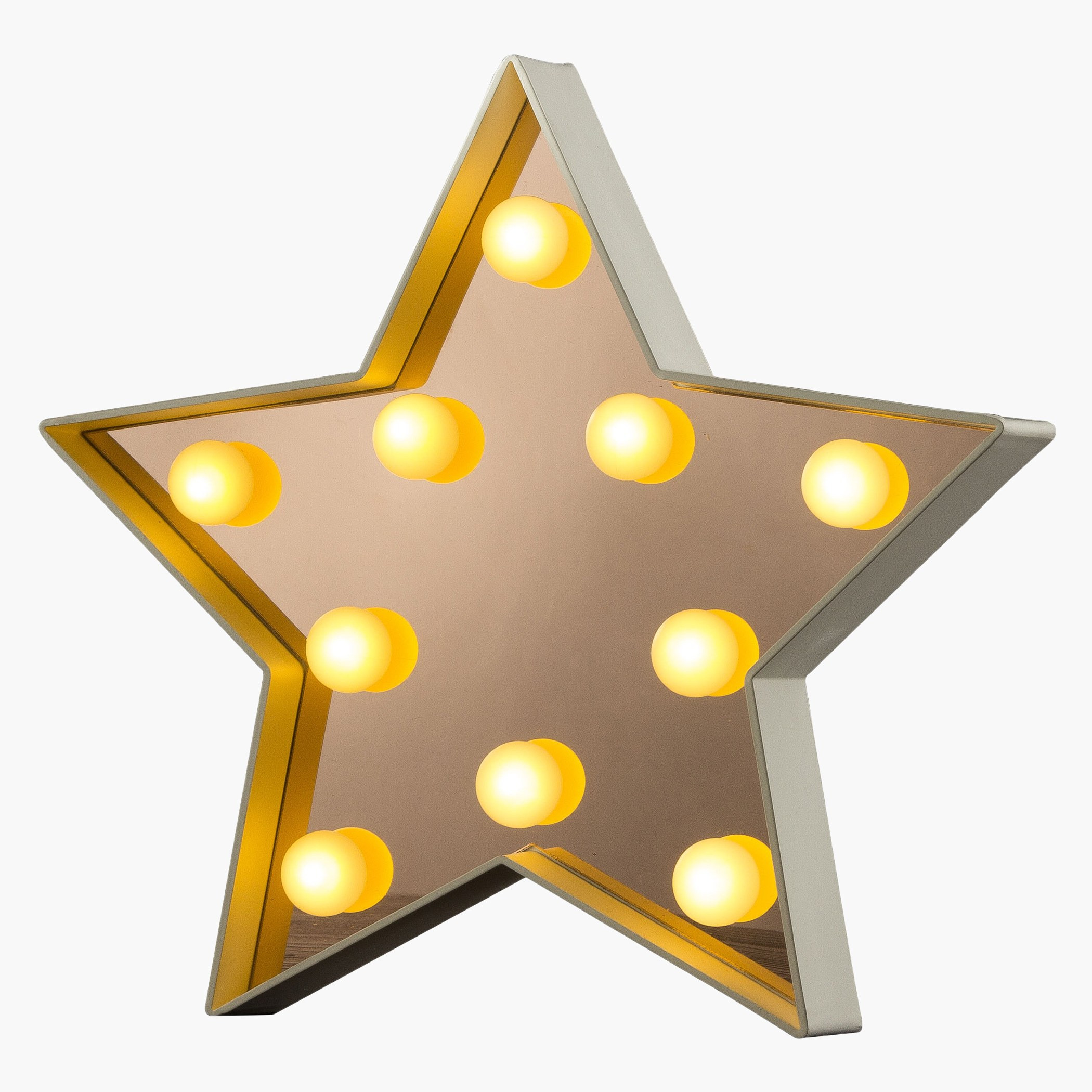 Shop Star Shaped Battery Operated LED Wall Light | Homecentre Egypt