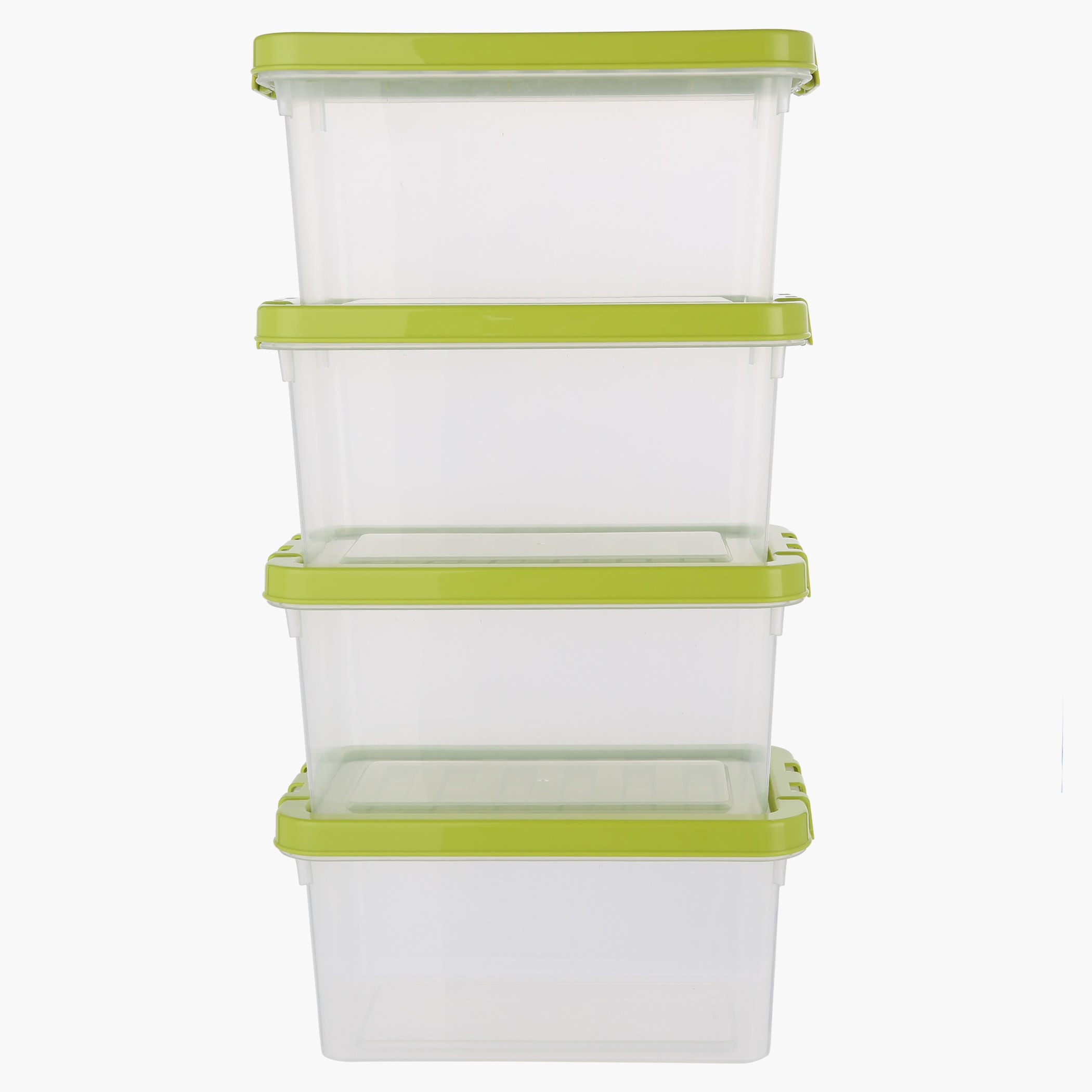 Shop Storage Box with Lid - Set of 4 | Home Centre UAE