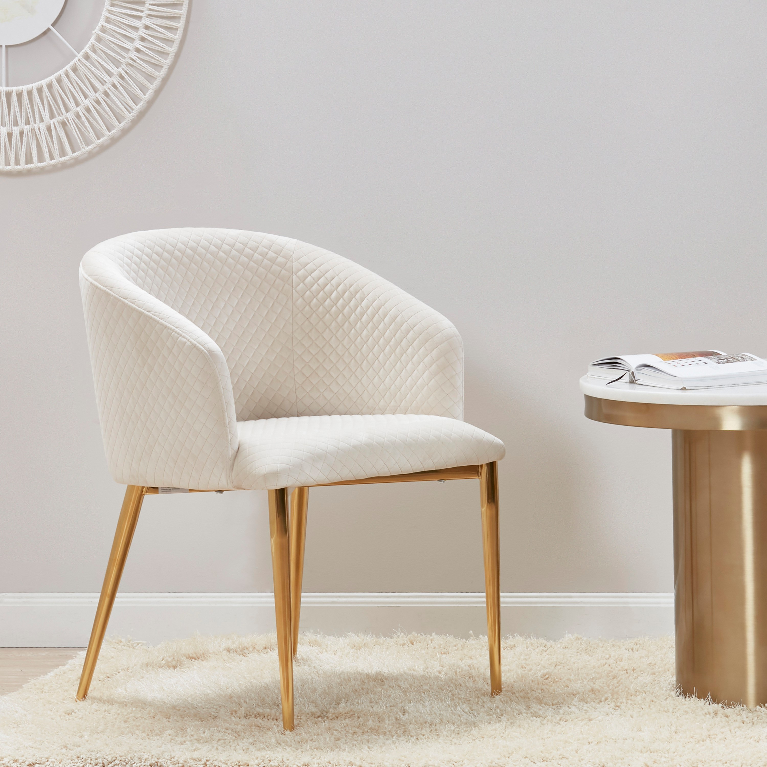 Shop Clara Fabric Dining Chair Online | Home centre Qatar