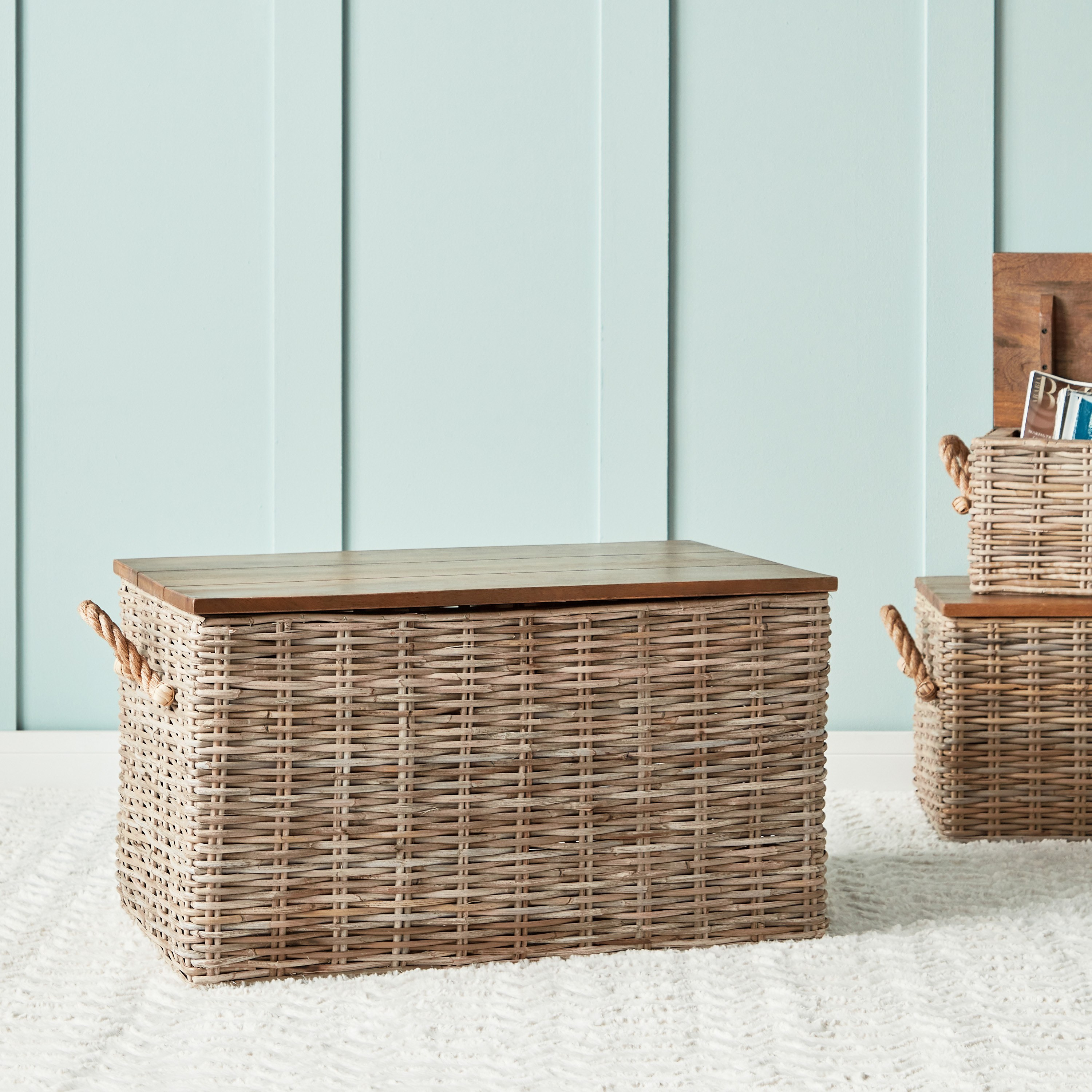 Shop Outdoor Rectangular Trunk - 43cm | Homecentre Oman