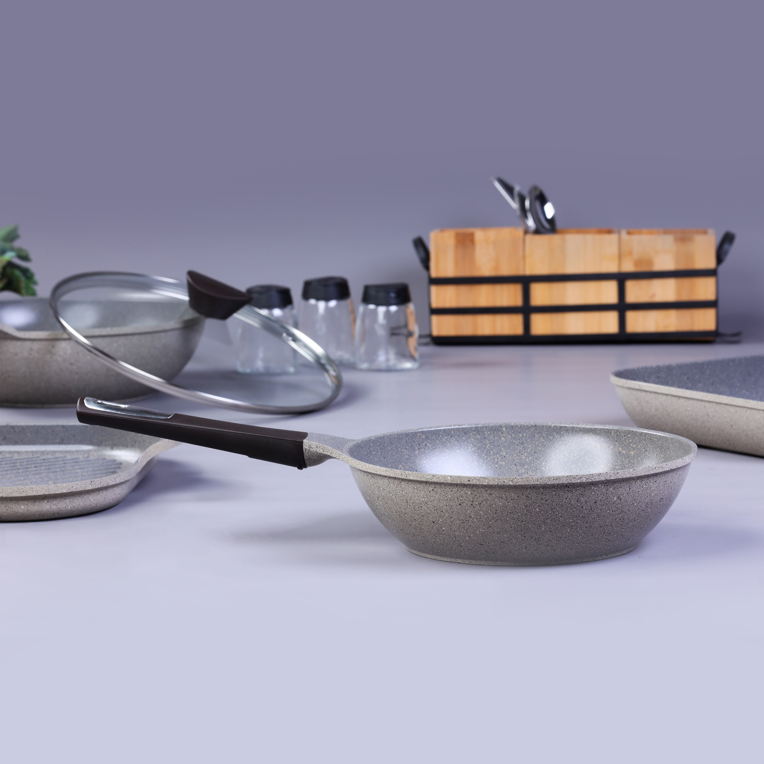 Shop Marble Wok with Handle - 26 cm | Homecentre Egypt