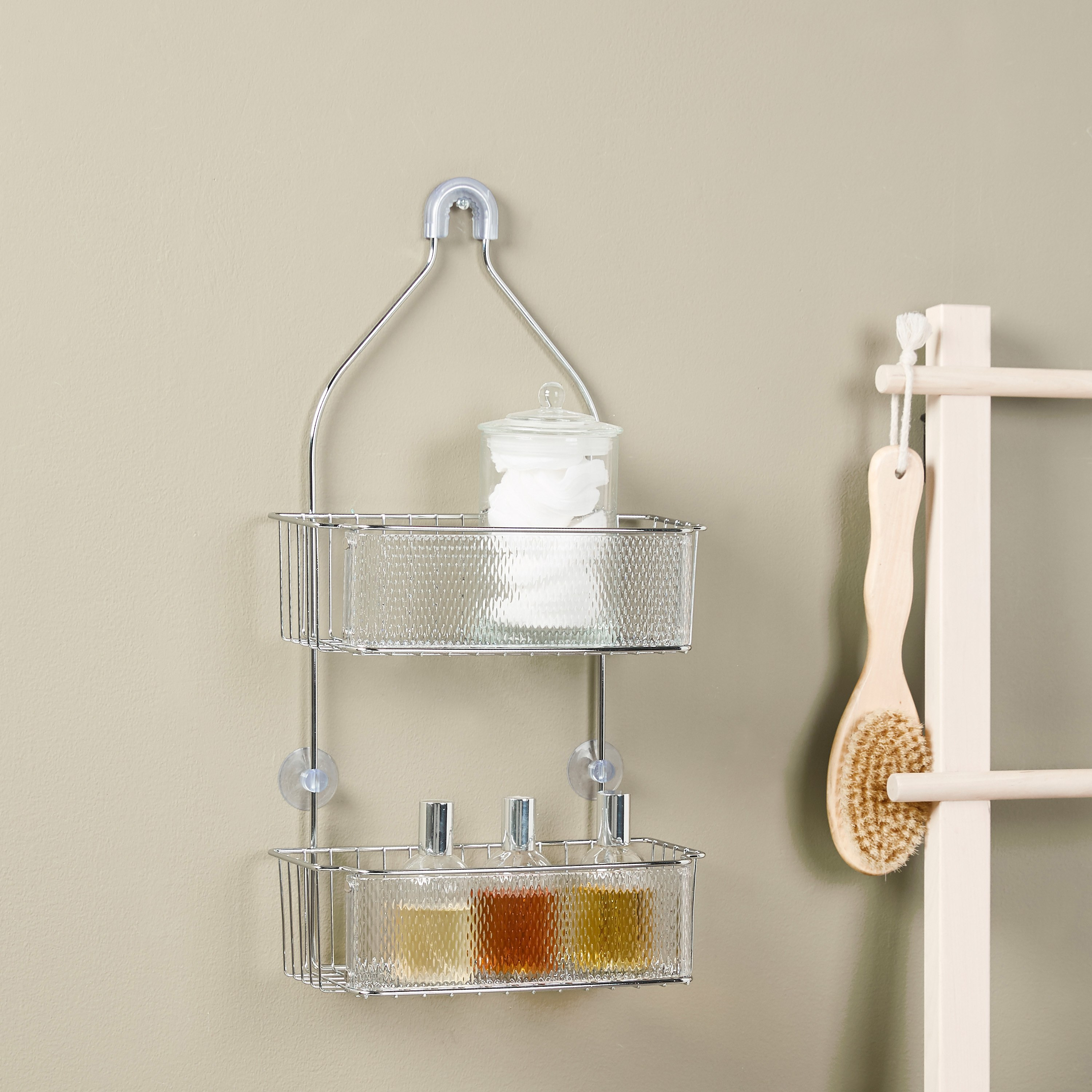 Shop Rain 3-Tier Corner Shower Caddy | Home Centre UAE