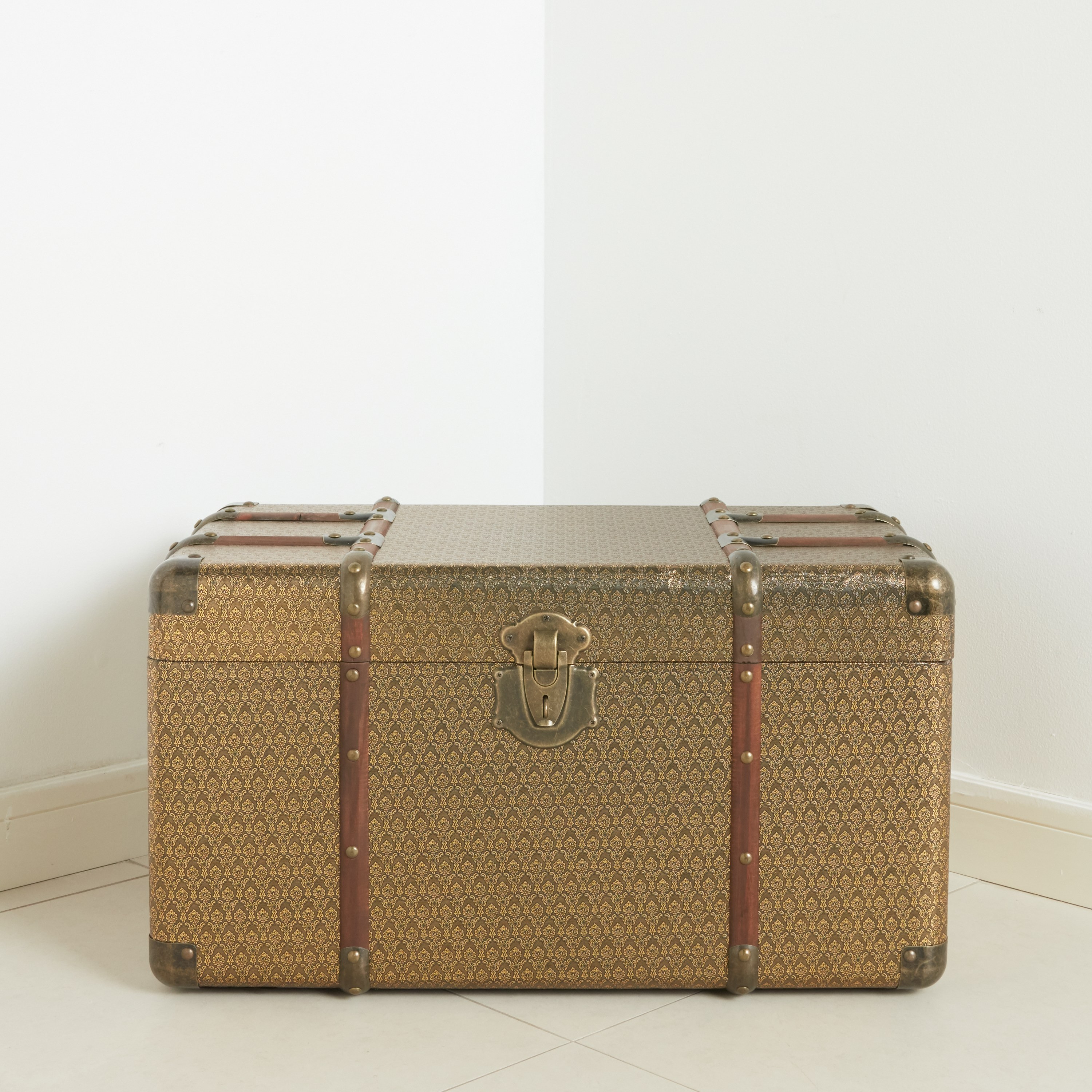 Shop Imperial Printed Small Trunk | Home Centre UAE