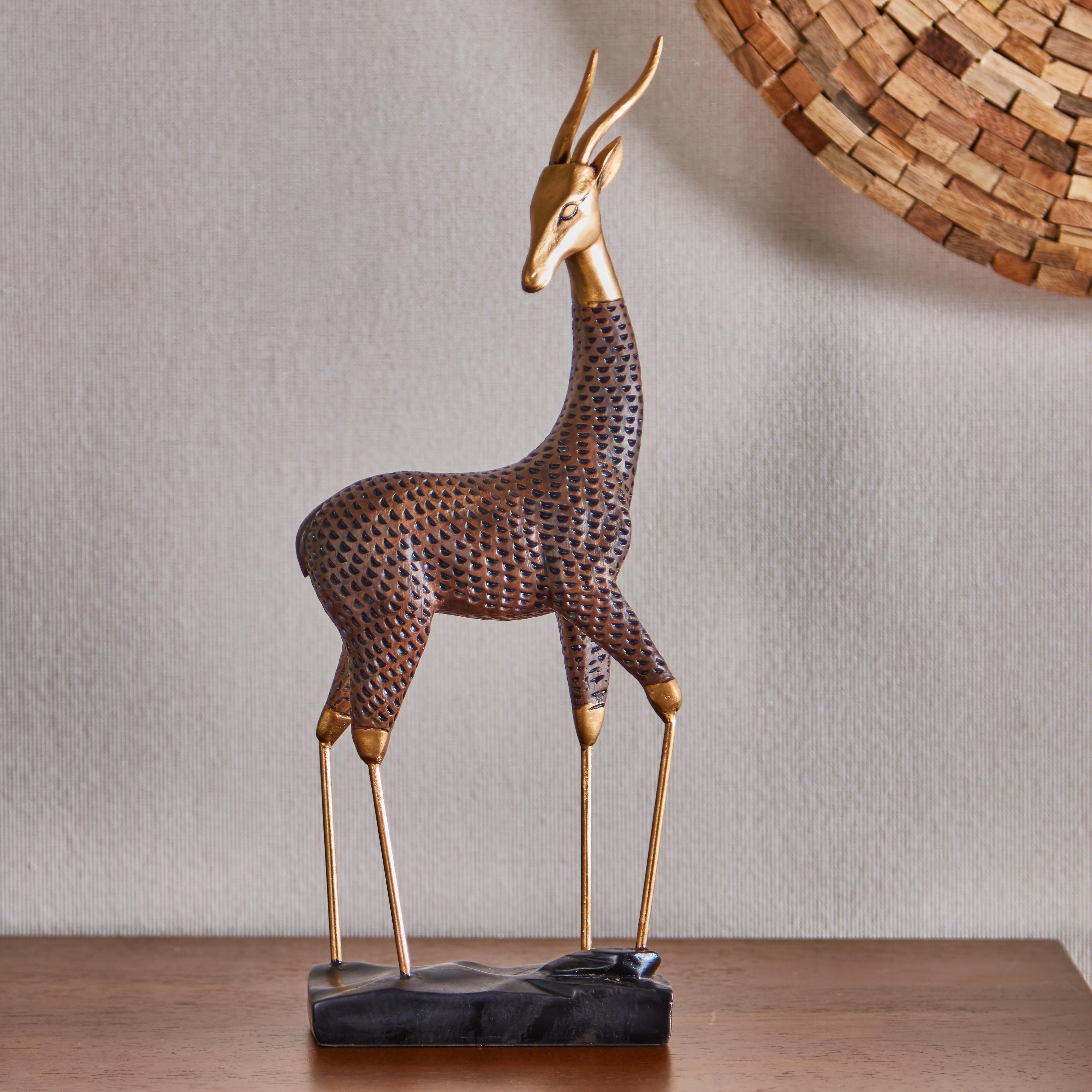 Shop Musak Deer Figurine Online | Home Centre Qatar