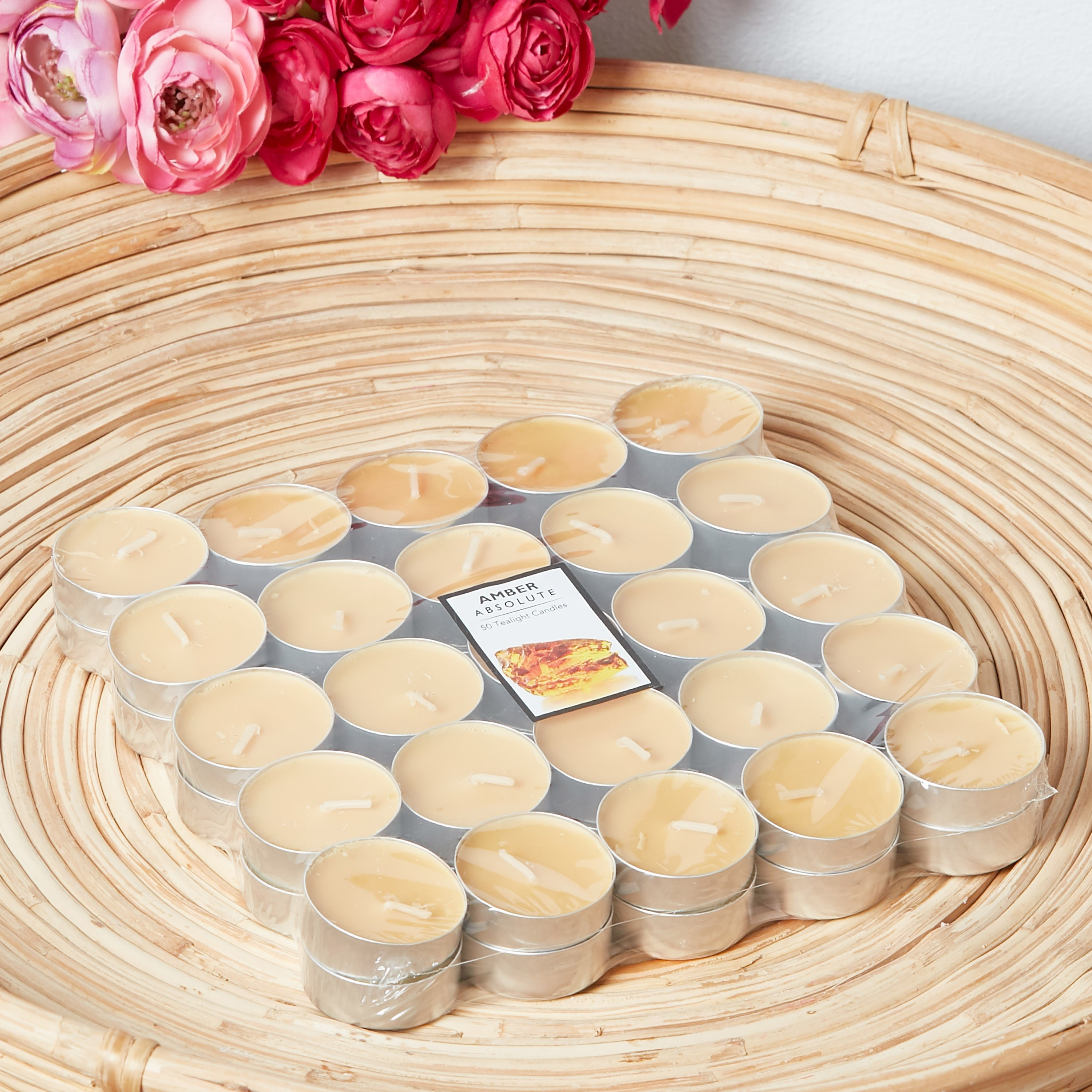 Shop Essentials Amber Absolute Candle - Set of 50 Online | Homecentre Oman