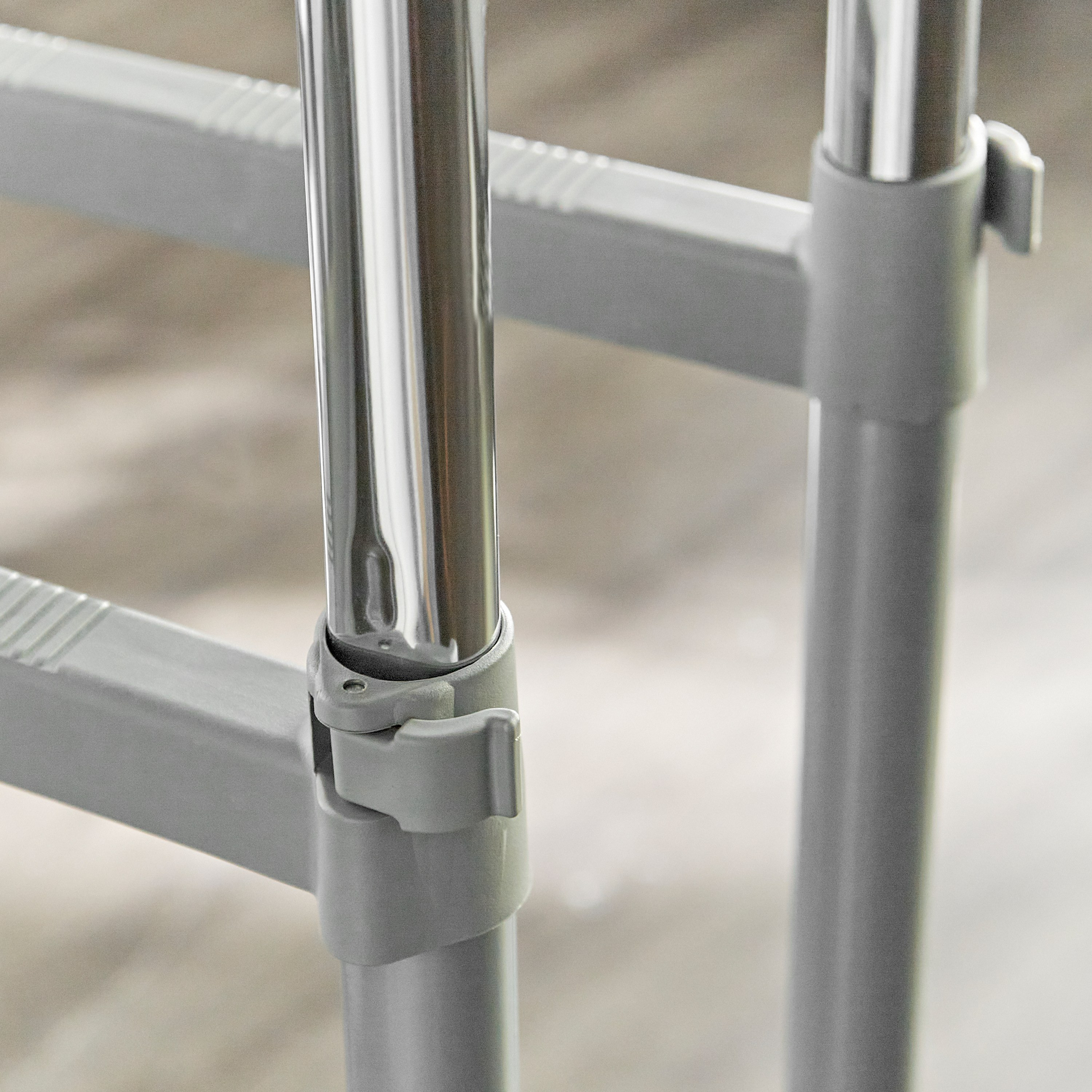 Shop Morgan Extendable Double Clothes Rack - 104 to 169 cms Online ...