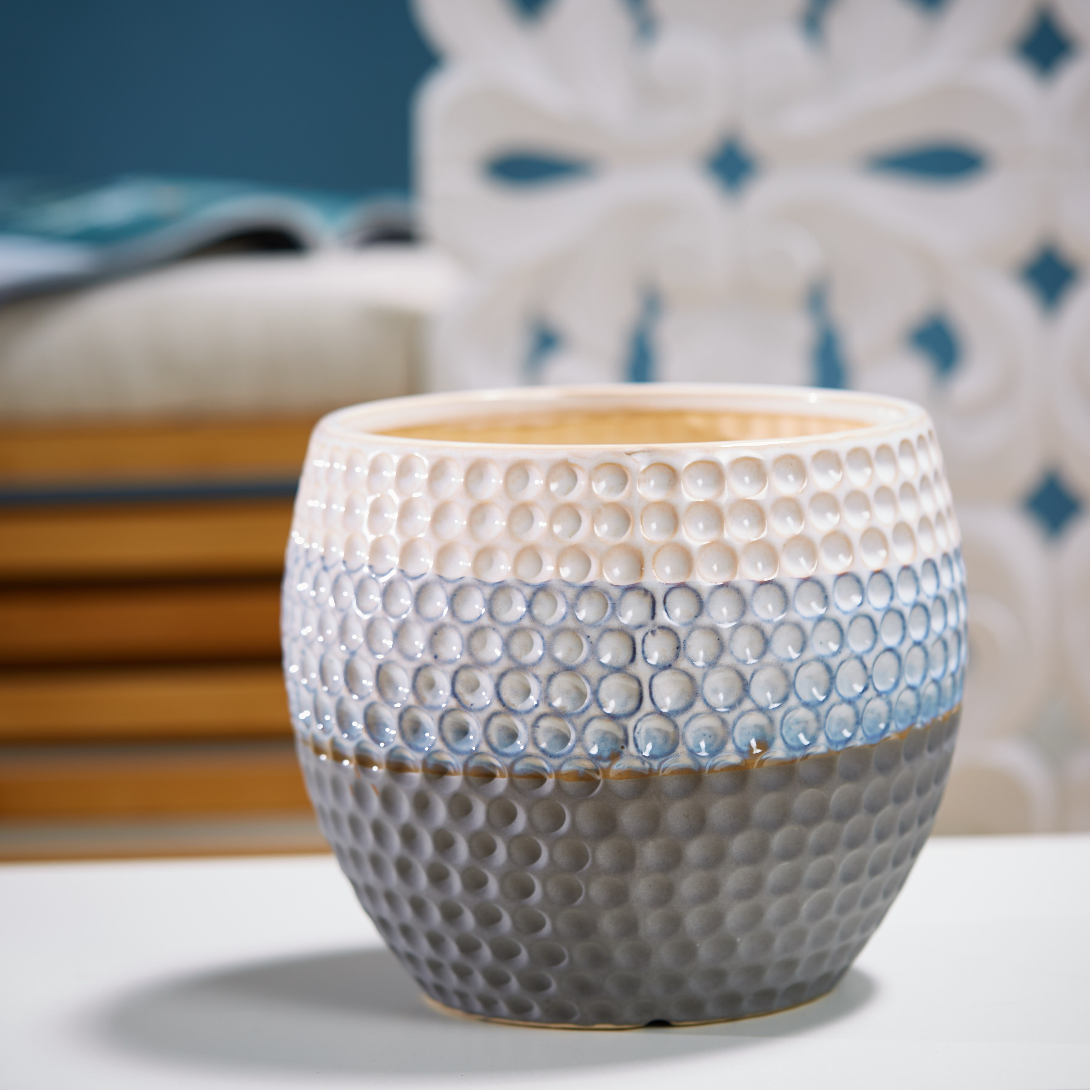 Shop Clyde Ceramic Planter | Home Centre UAE