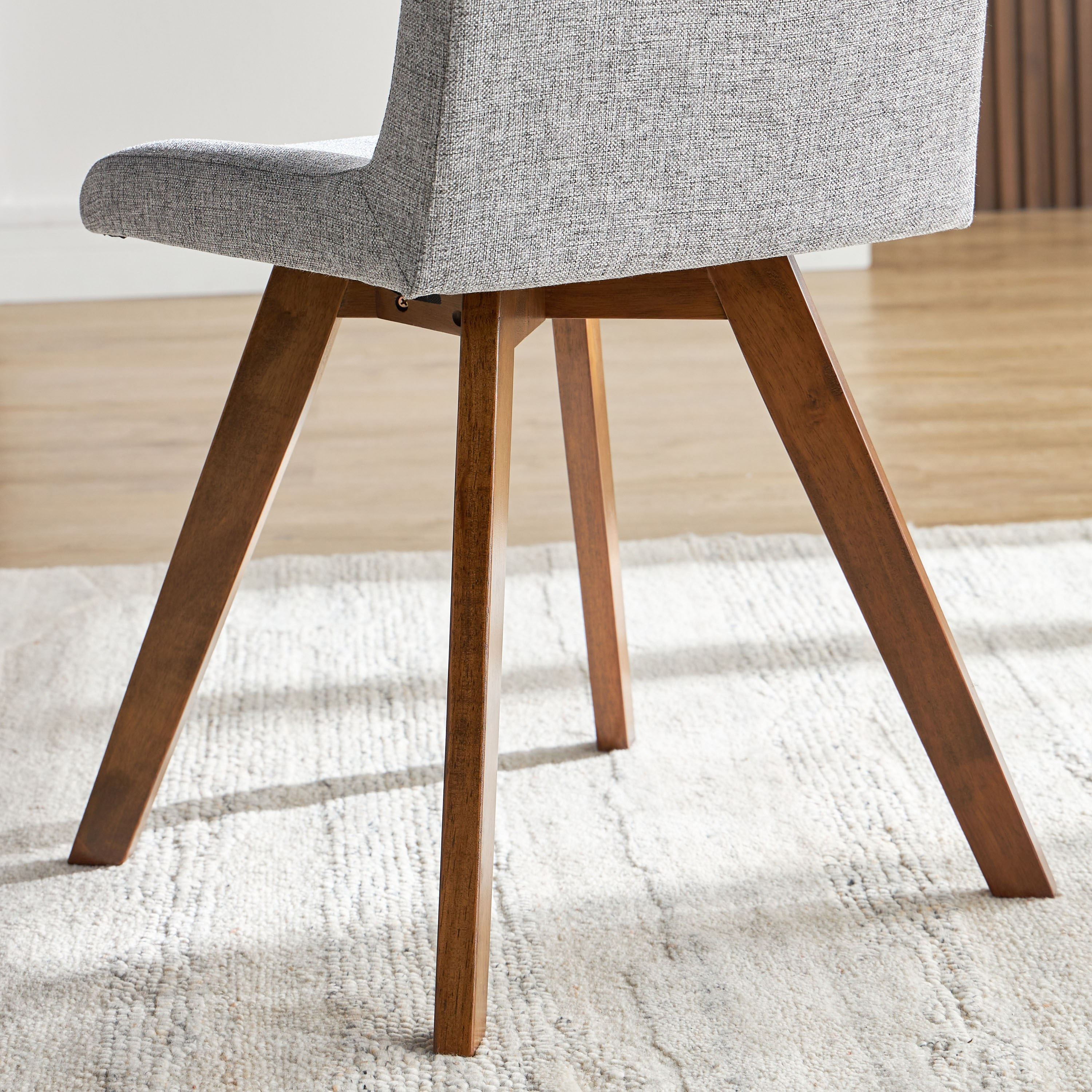 Shop Sanders 4-Seater Wooden Top Dining Set Online | Home centre UAE