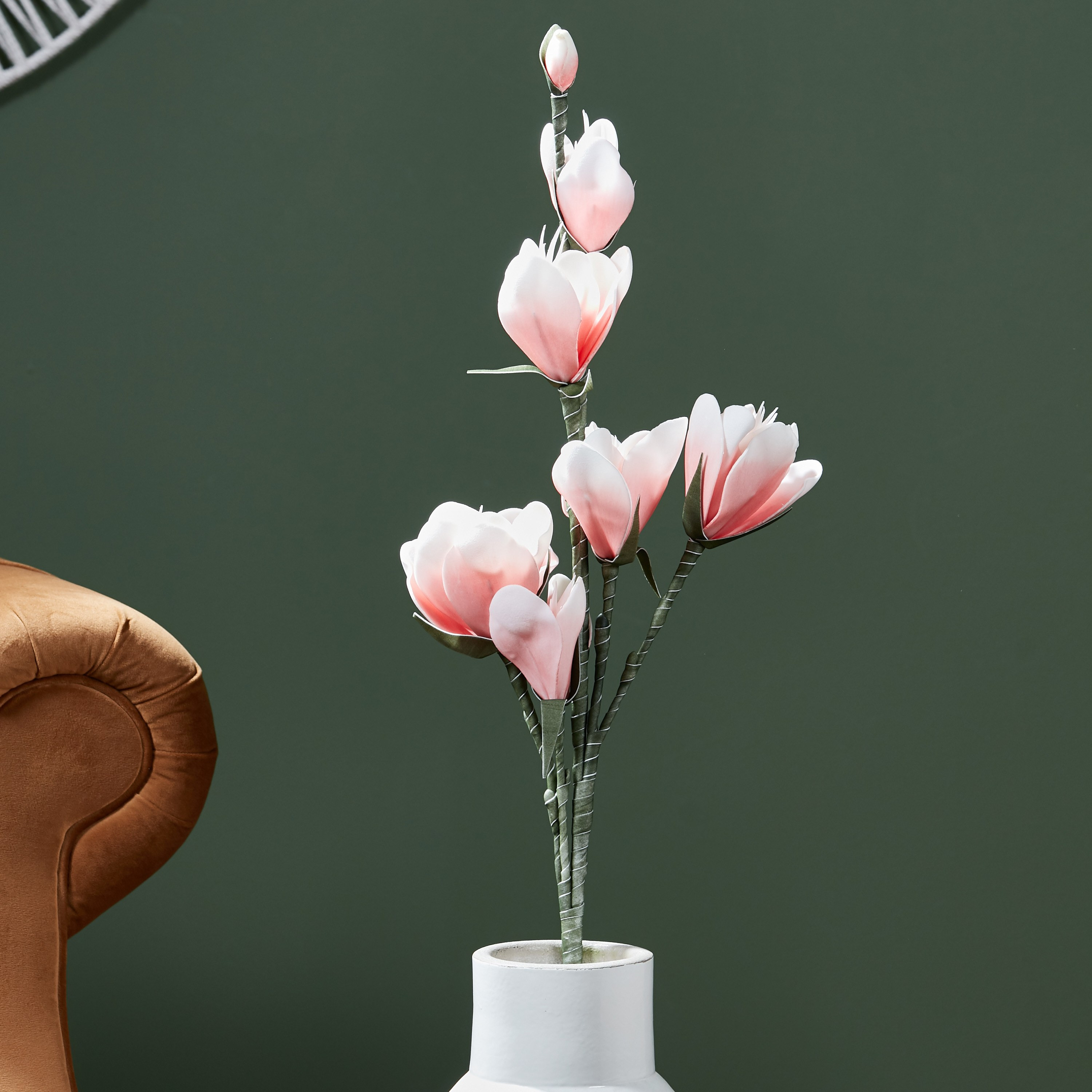 Shop Decorative Yulan Flower Stem | Home Centre Qatar