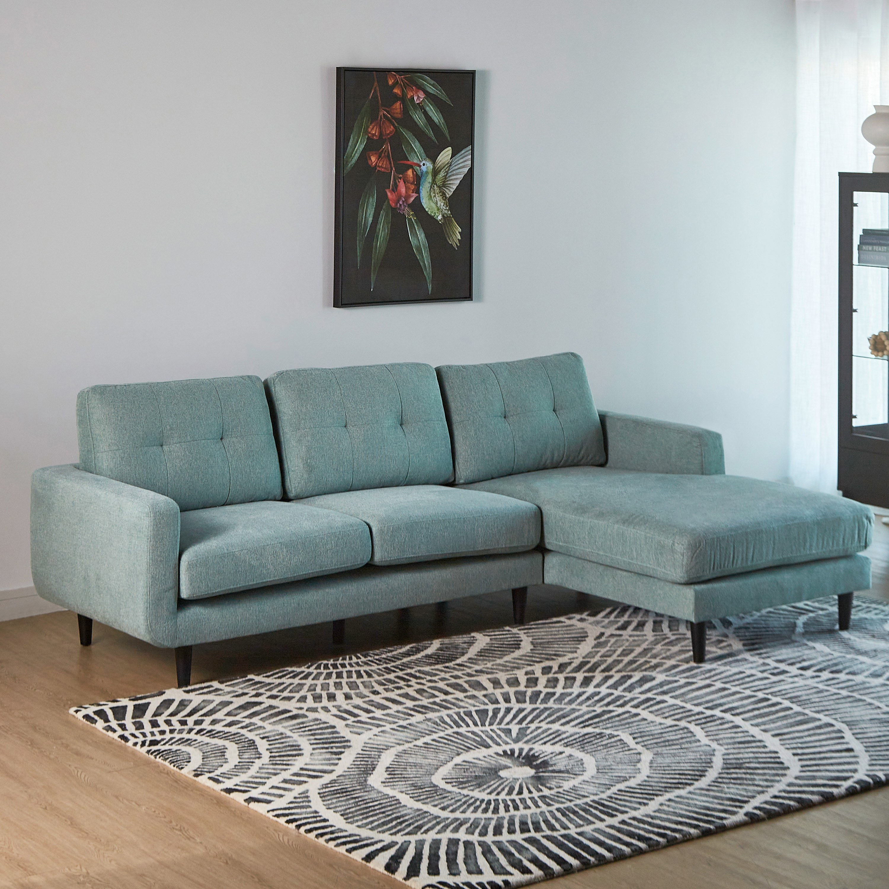 Shop Jaden 3-Seater Fabric Right Corner Sofa Online | Home Centre Bahrain
