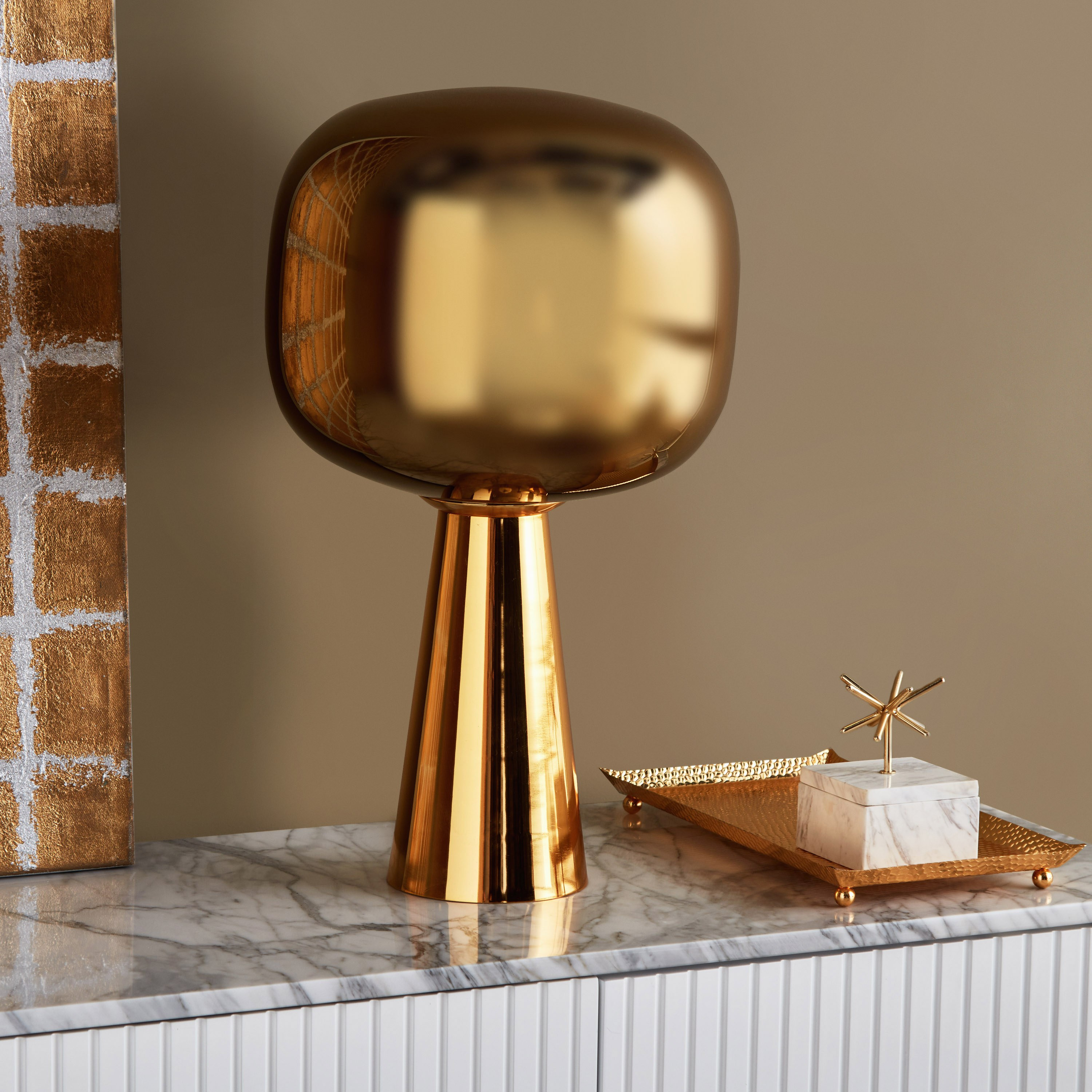 Shop Sima Glass Table Lamp - 50 cm | Homecentre Egypt