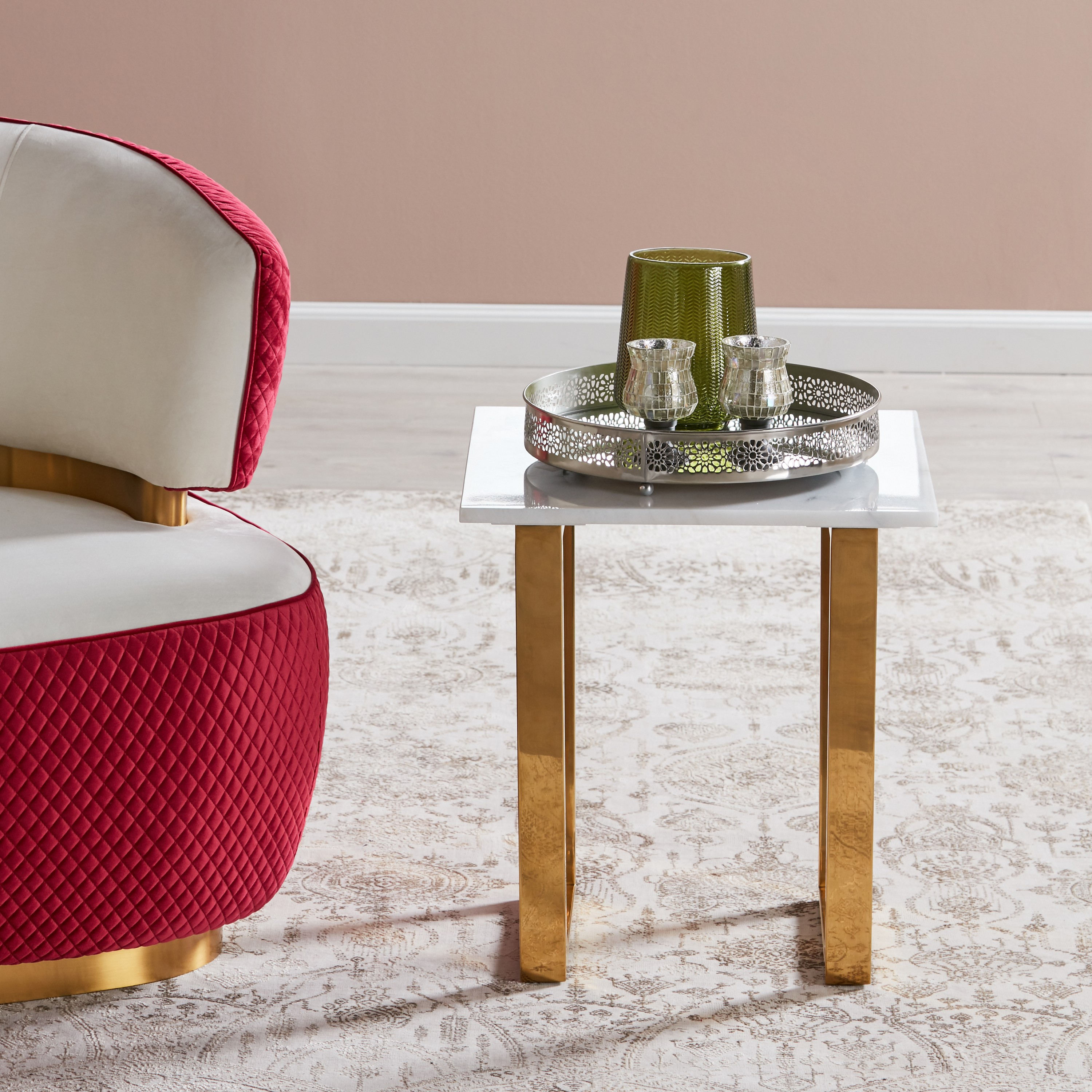 Shop Bellagio Marble Top Side Table | Homecentre Egypt