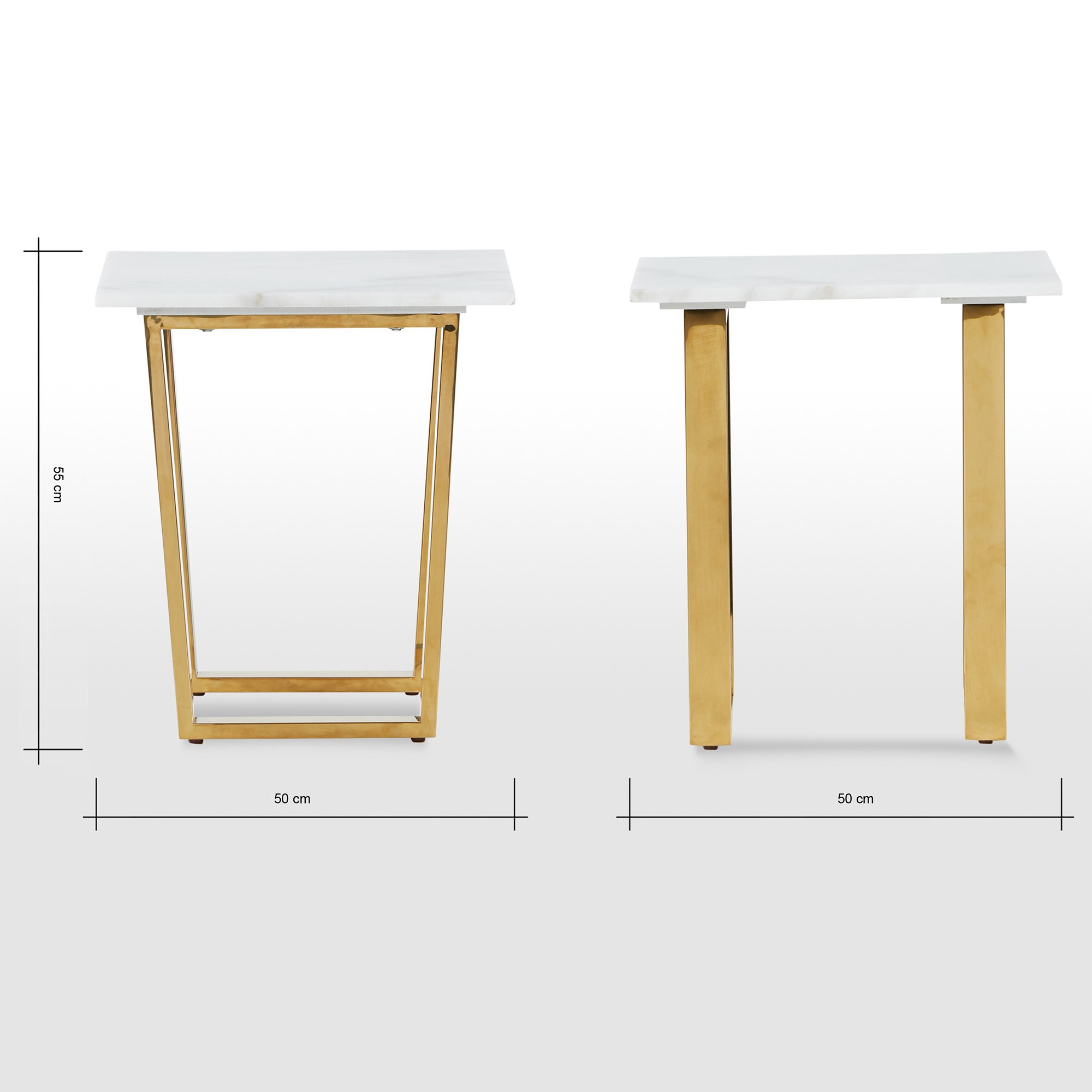 Shop Bellagio Marble Top Side Table | Homecentre Egypt