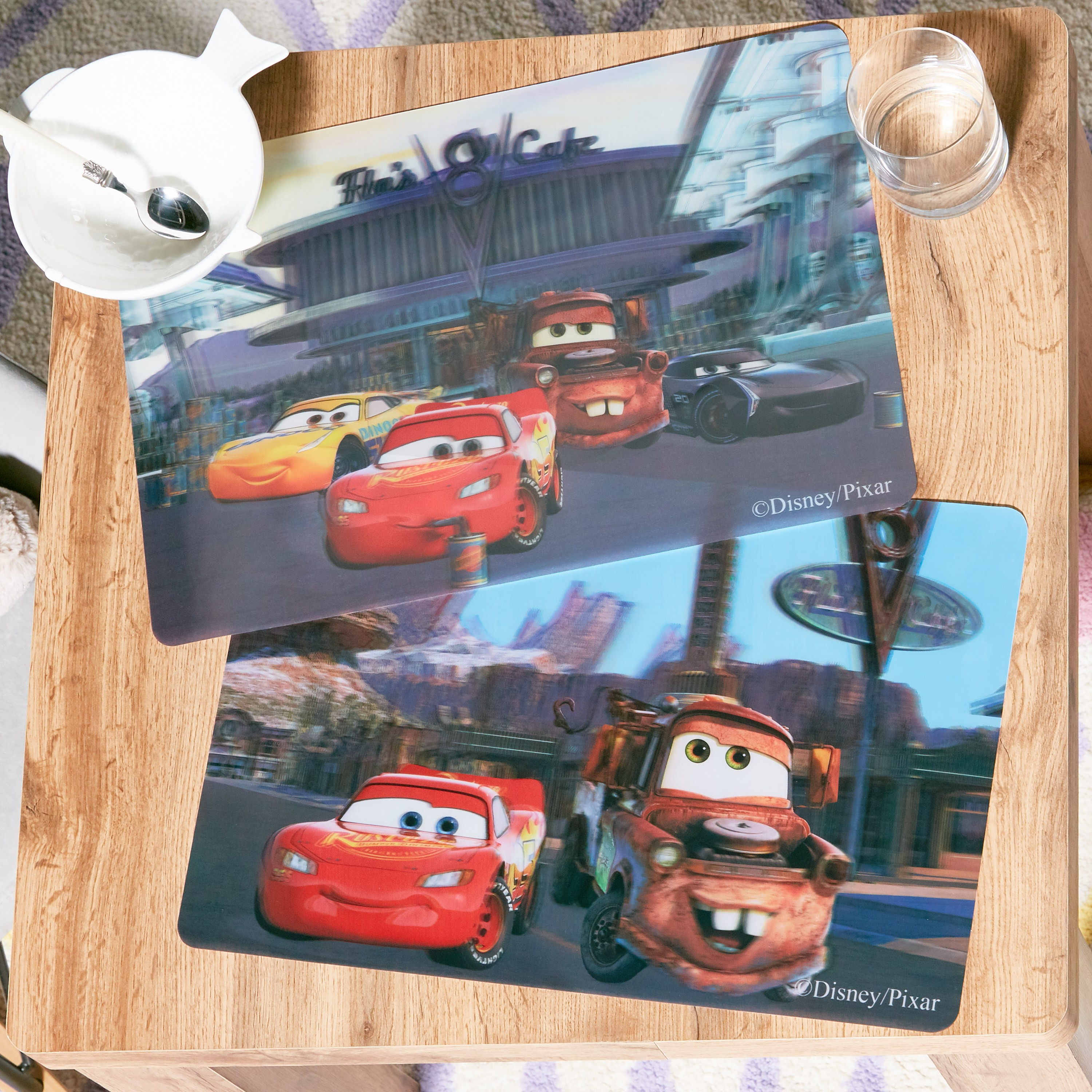 Shop Cars 3D Printed Table Mat - Set of 2 Online | Home Centre UAE