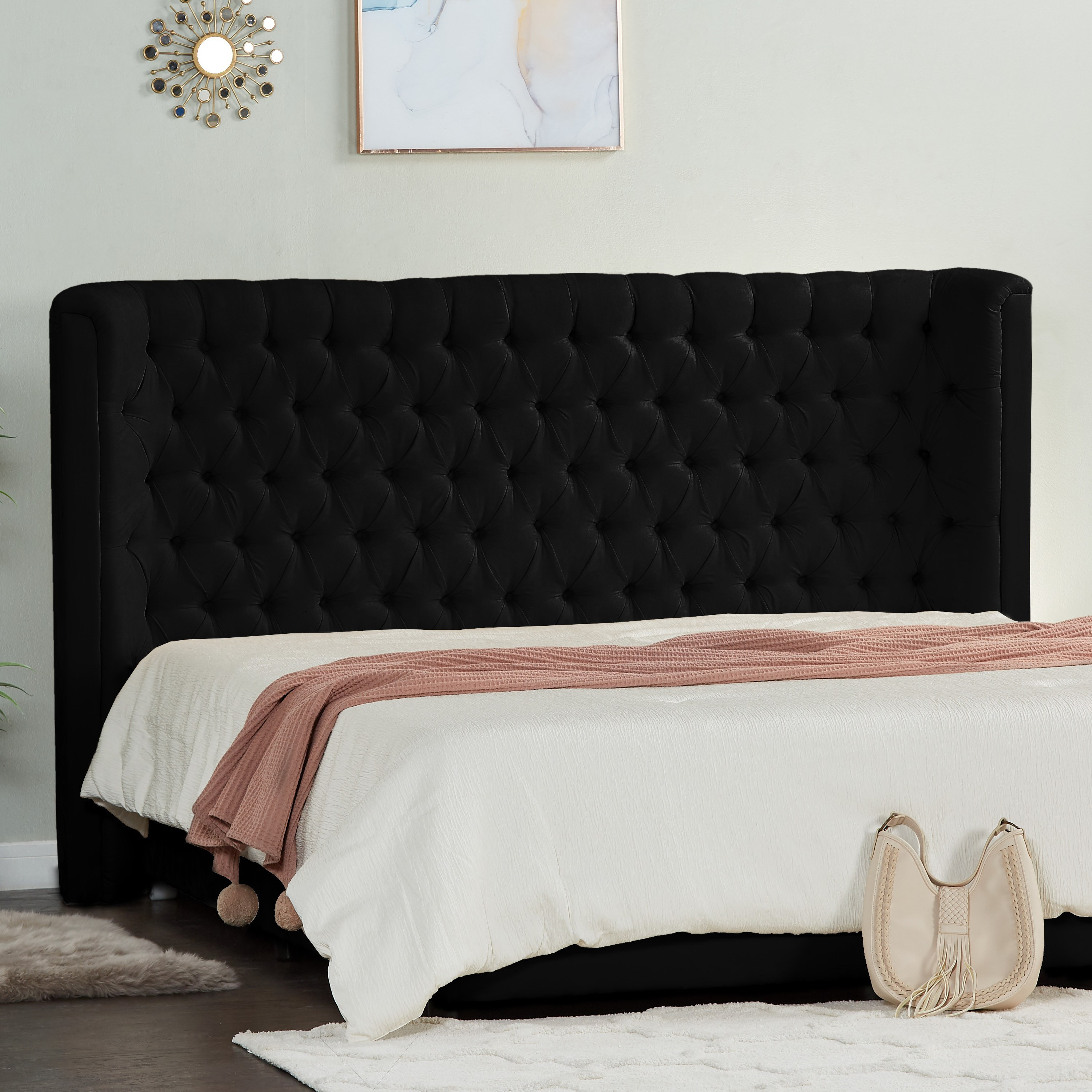 Shop Colette Curve Queen Headboard - 155 cm | Homecentre Egypt