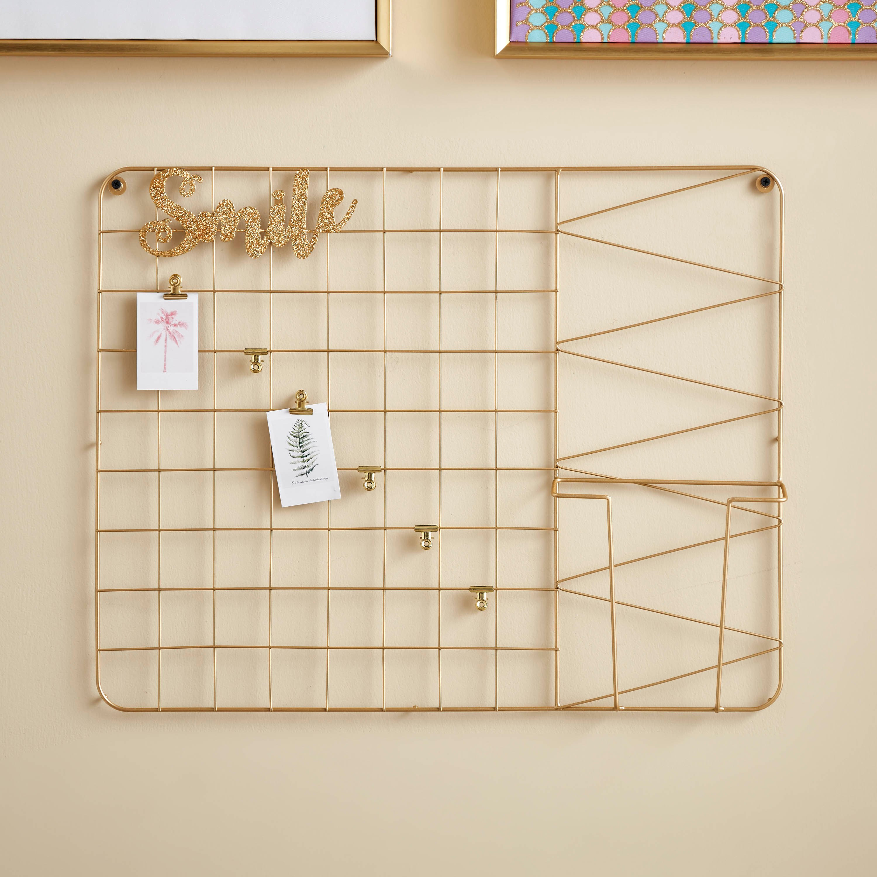 Shop Goldie Gold Pin-Up Board | Homecentre Oman