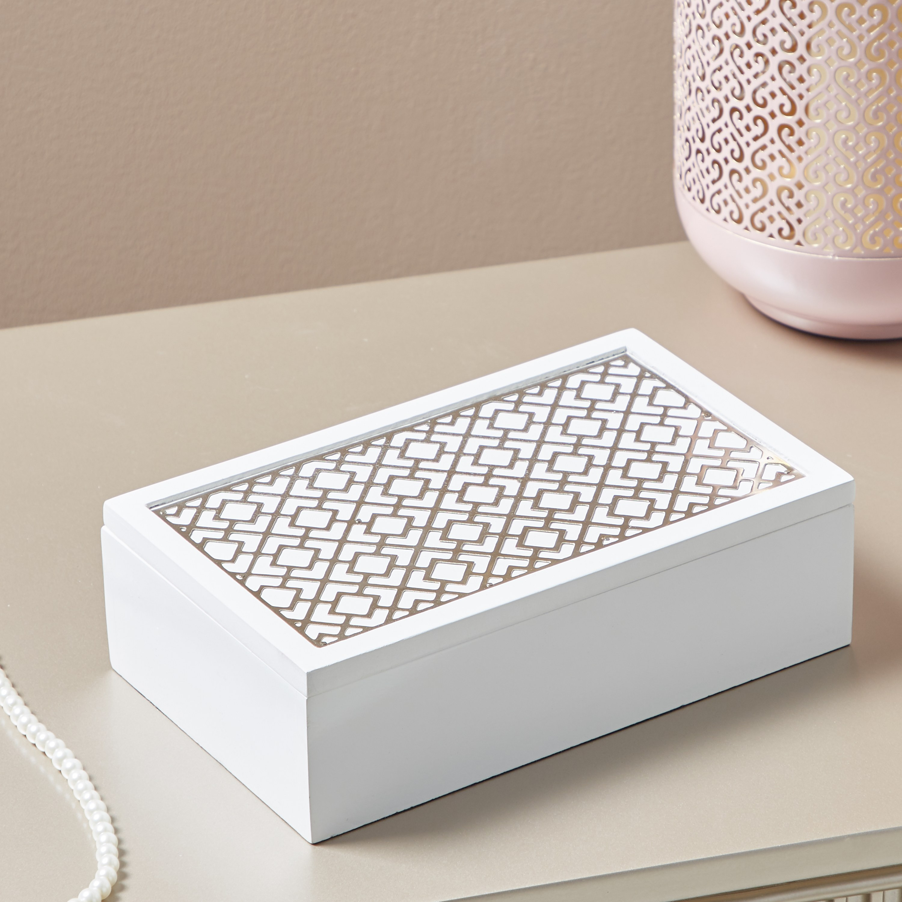 Shop Vernacular Rectangular Trinket Box Online | Home Centre UAE