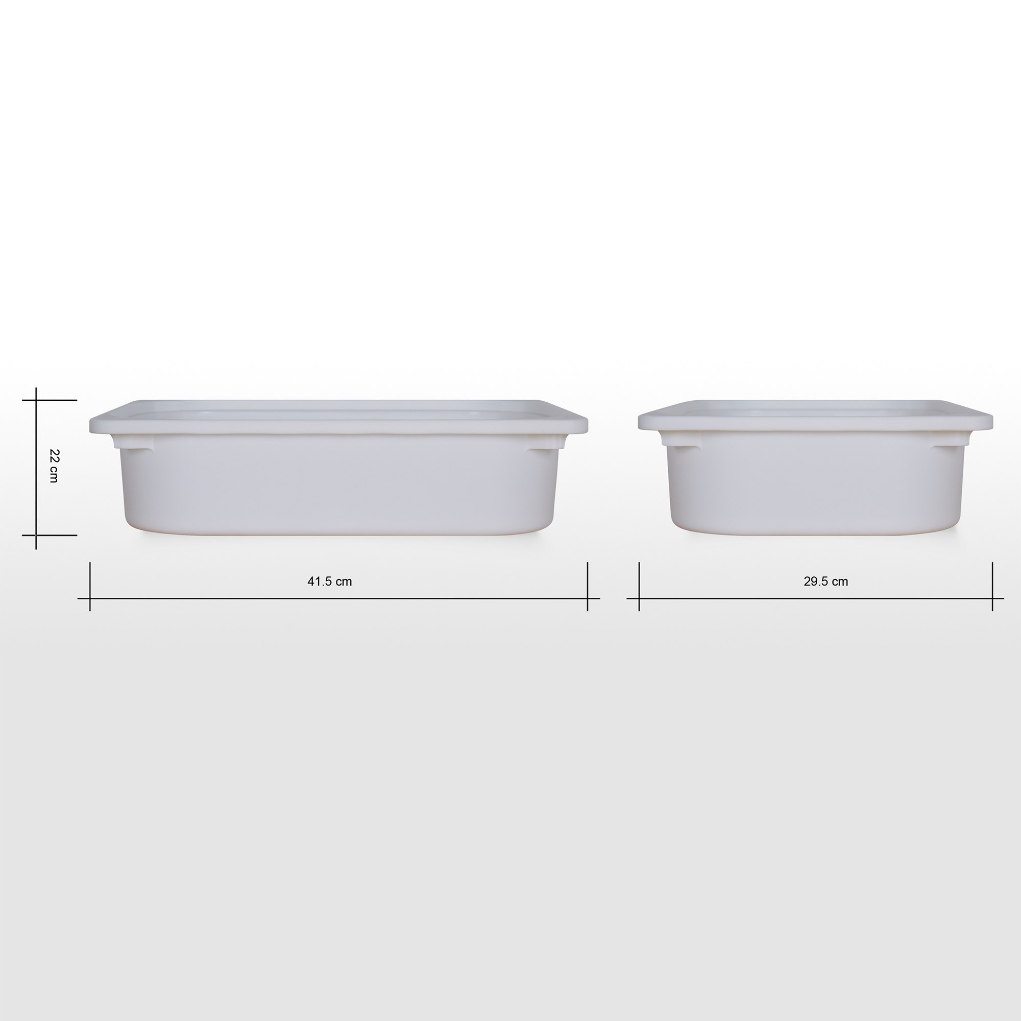 Shop Ollie Big Plastic Tray - 42x30x22 cm | Homecentre Egypt