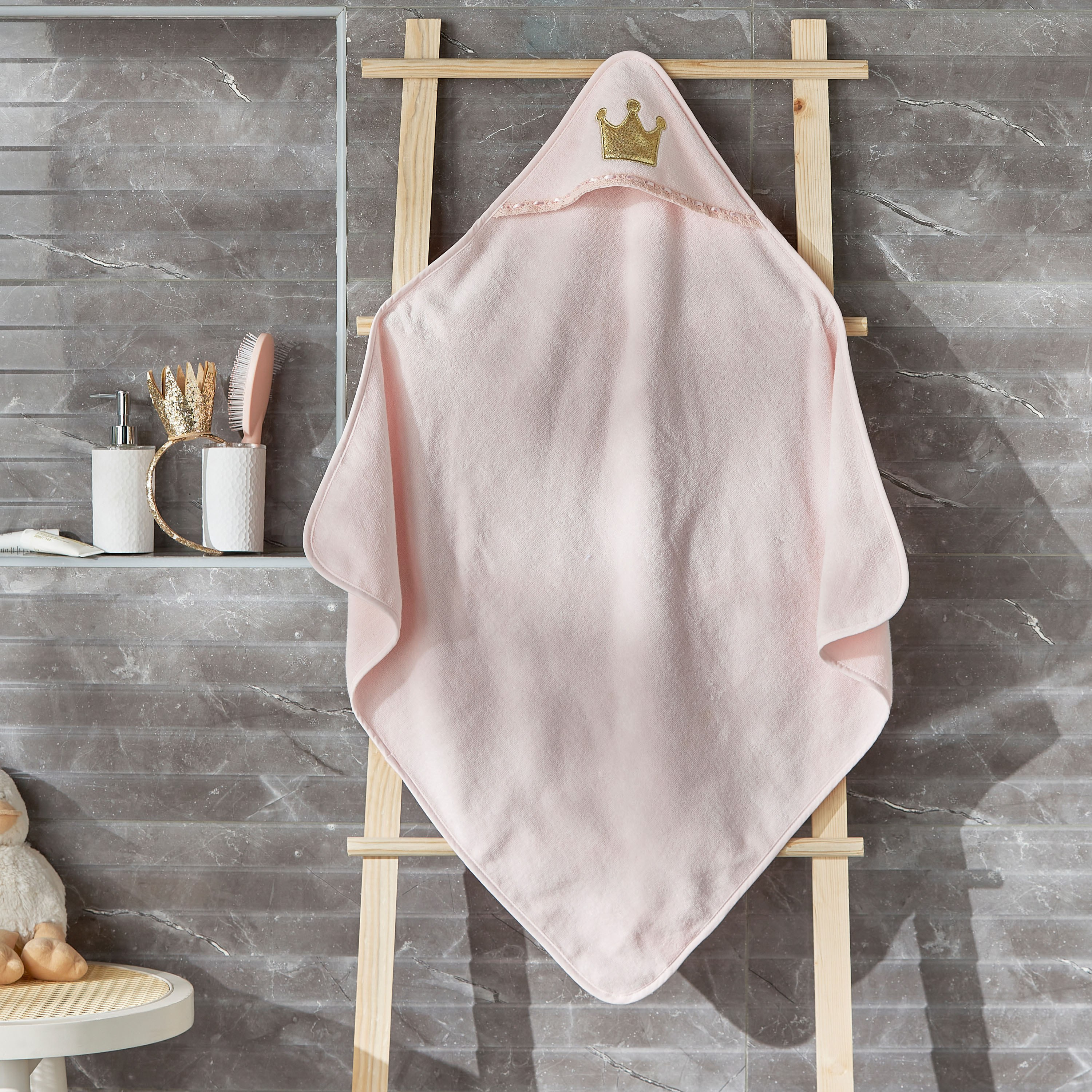 Shop Selina Hooded Towel - 75x75 cm | Homecentre Oman