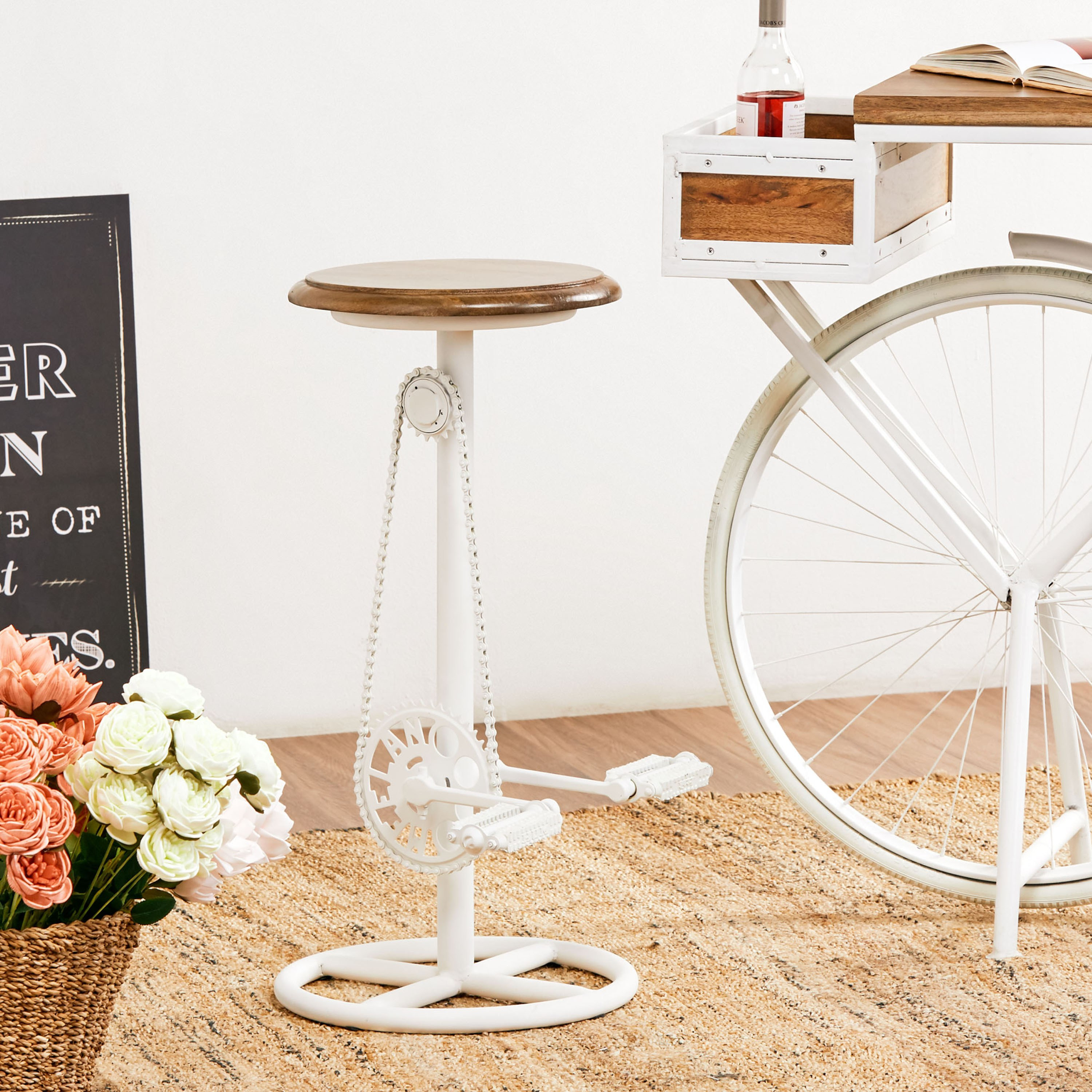 Shop Vintage Bar Stool | Home Centre Kuwait