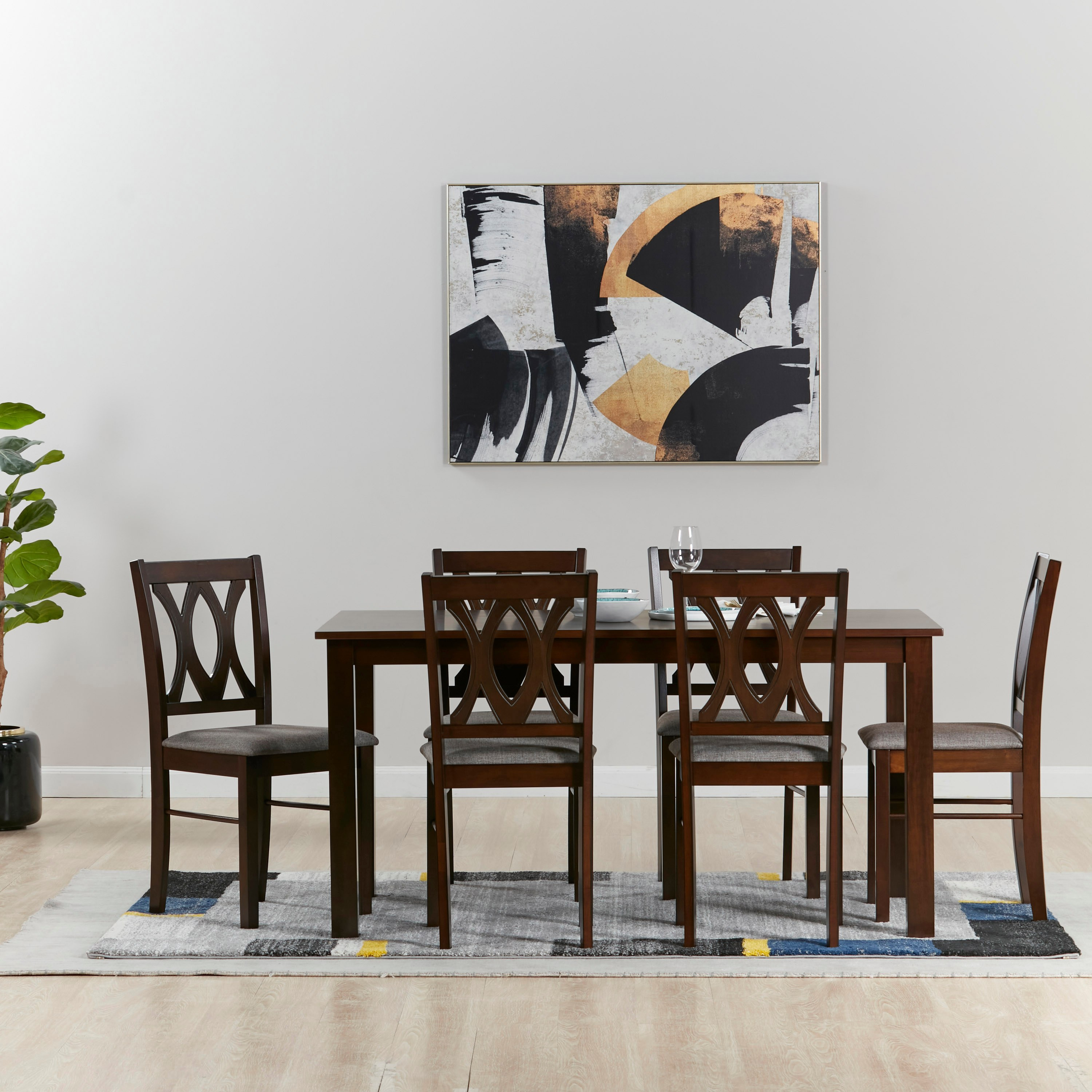 Shop Cornell 6-Seater Dining Set | Homecentre Oman