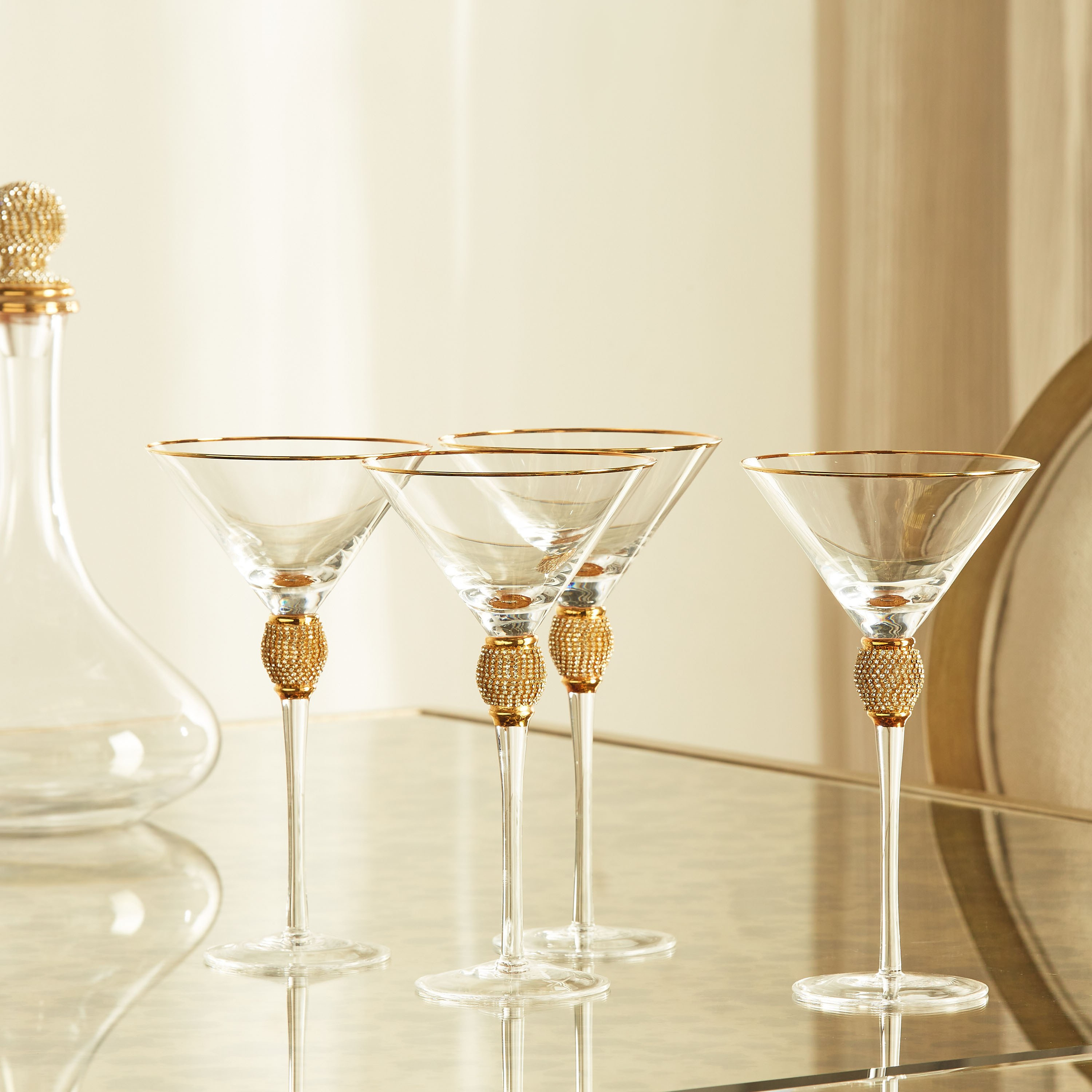 Shop Morinda 4-Piece Mocktail Glass Set - 270 ml | Homecentre Egypt