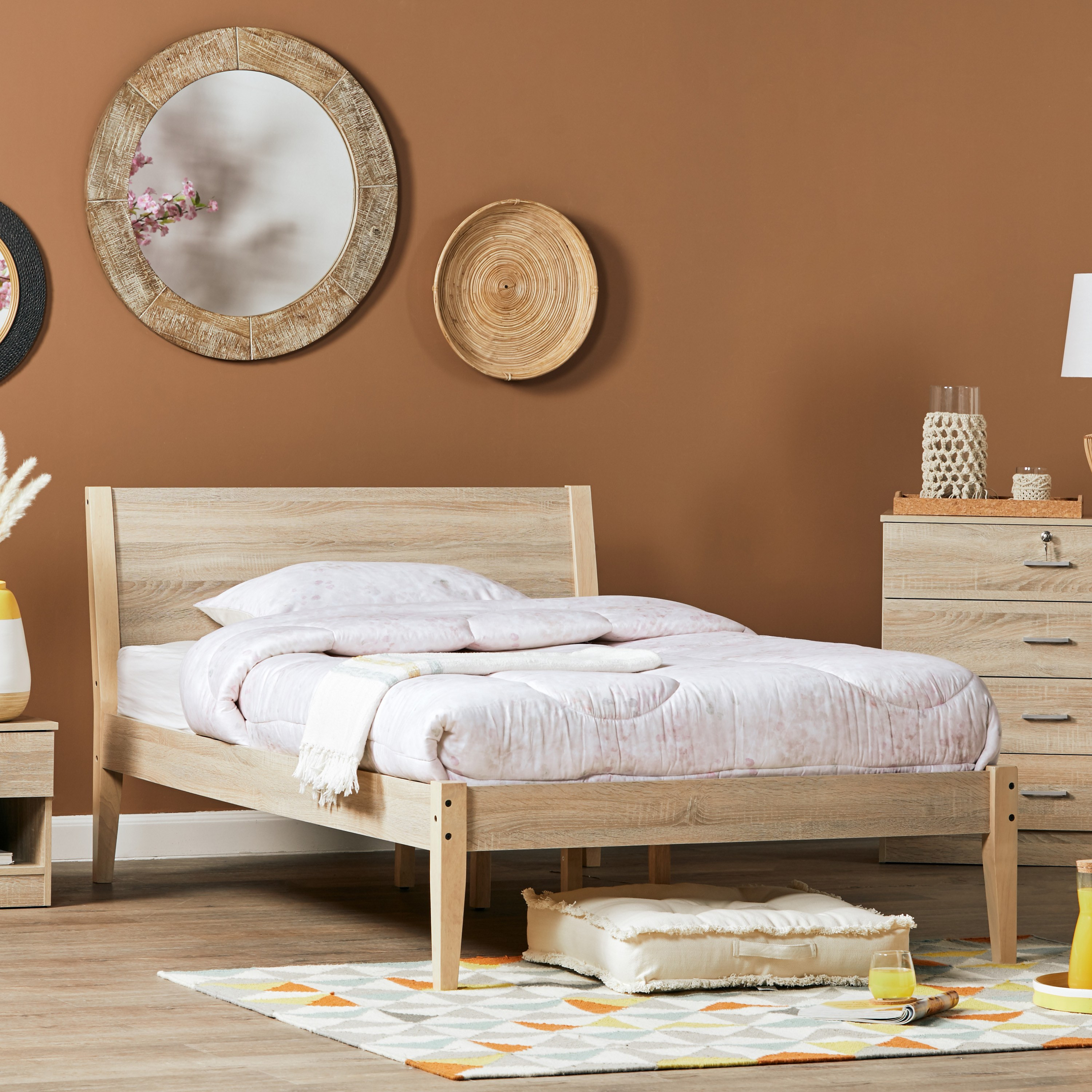 Shop Camelia Single Bed - 120x200 cm | Homecentre Oman