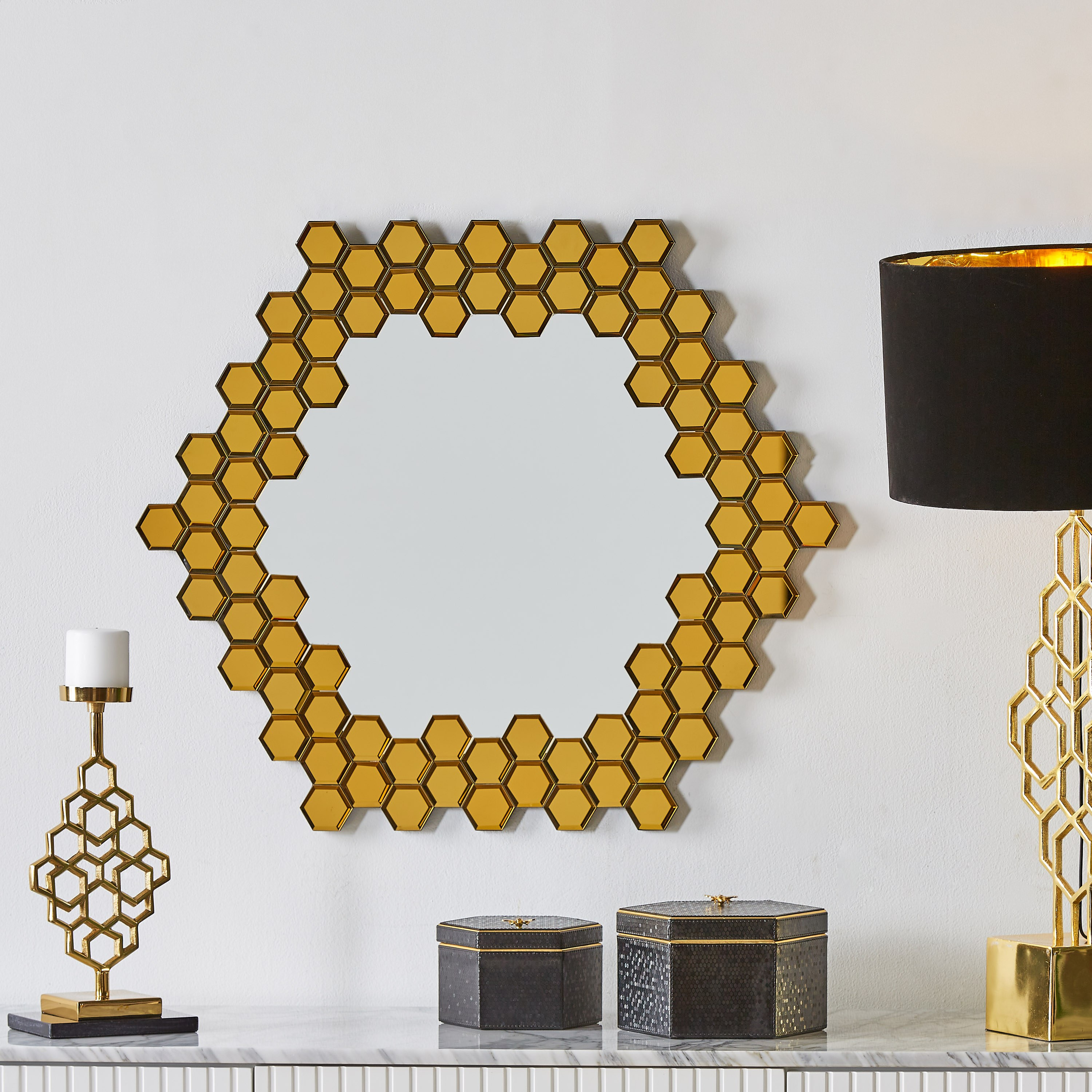 Shop Greysten Wall Mirror | Home Centre UAE