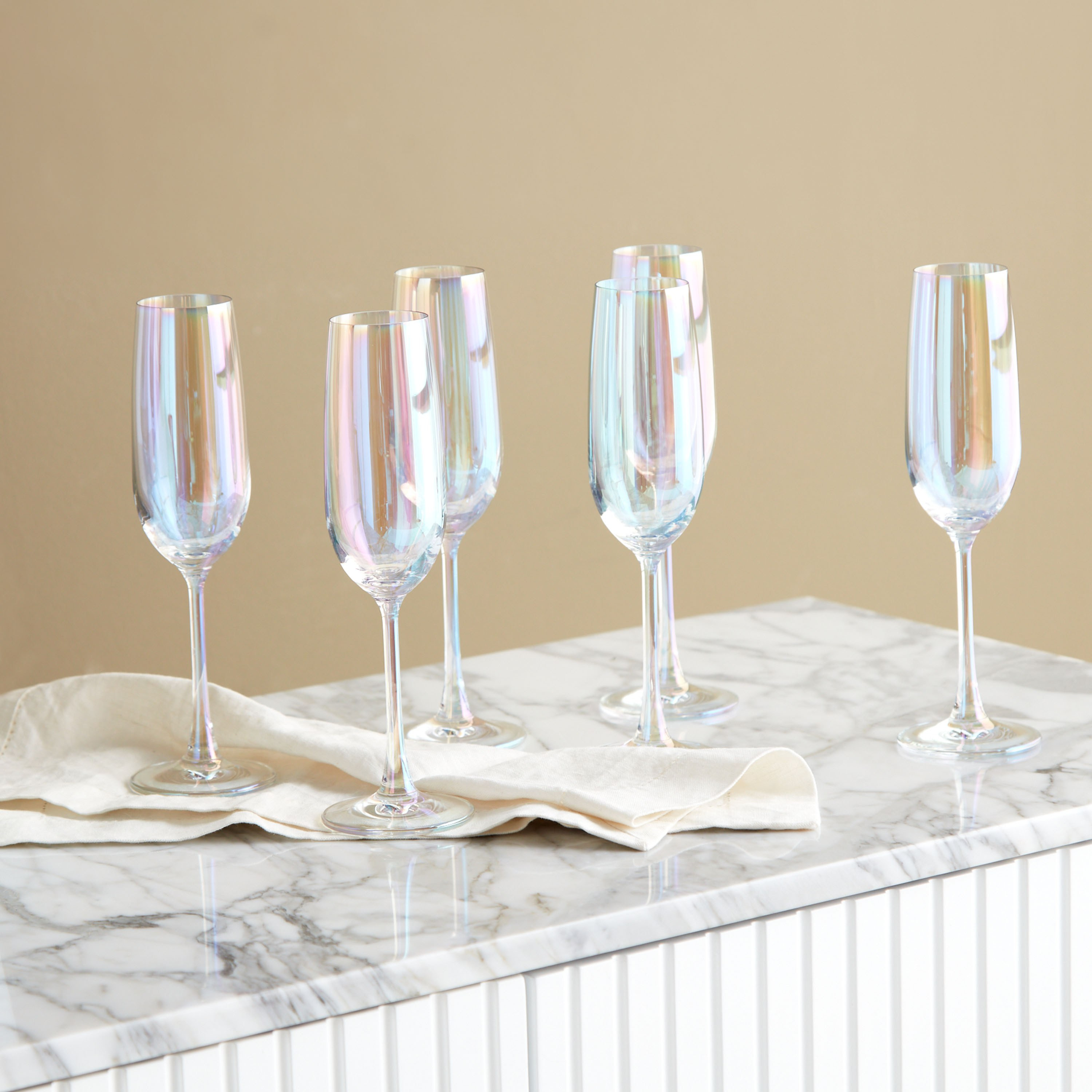 Shop Pearl 6-Piece Glass Set - 520 ml Online | Home Centre UAE