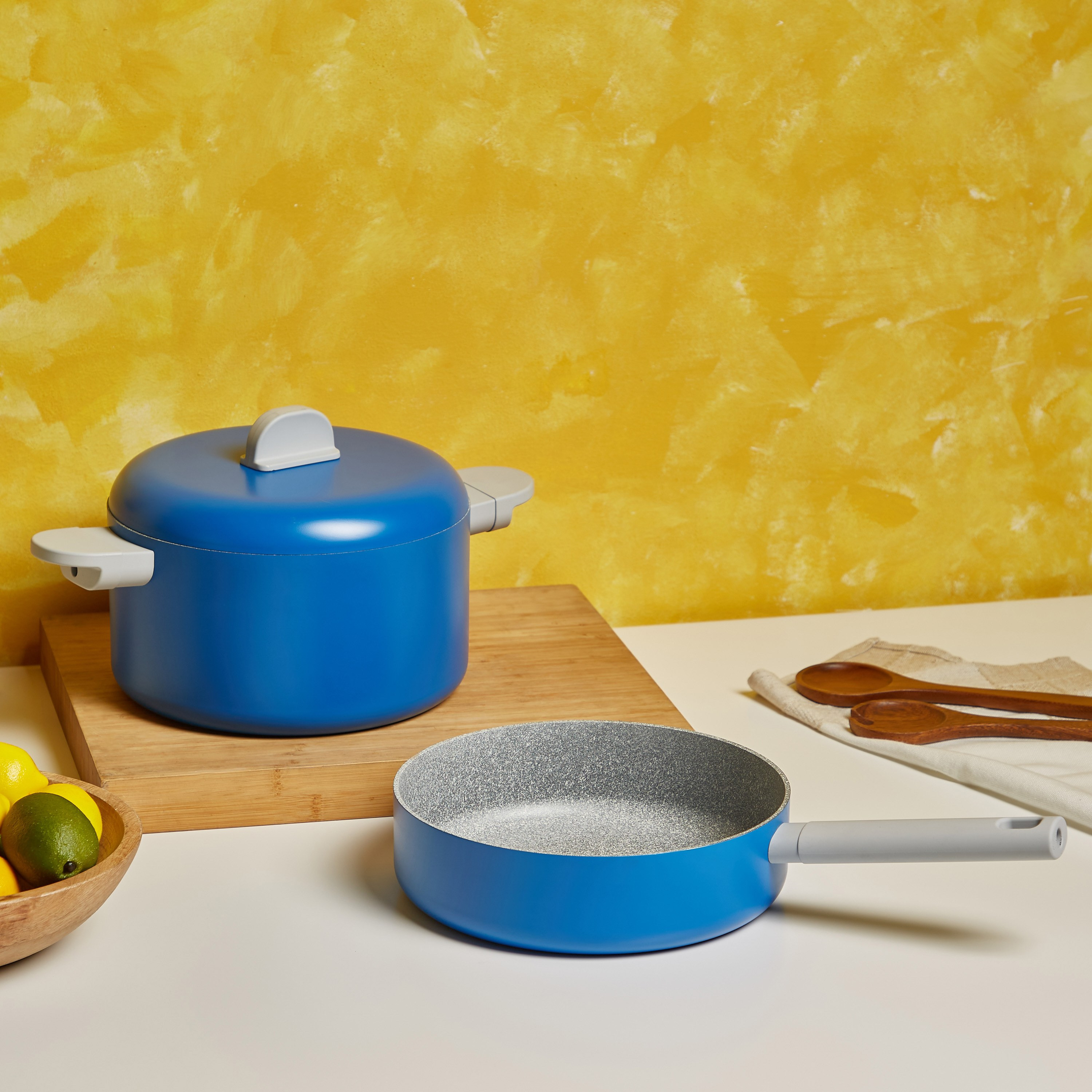 Shop Rainbow 2-Piece Marble Coated Cookware Set | Home Centre UAE