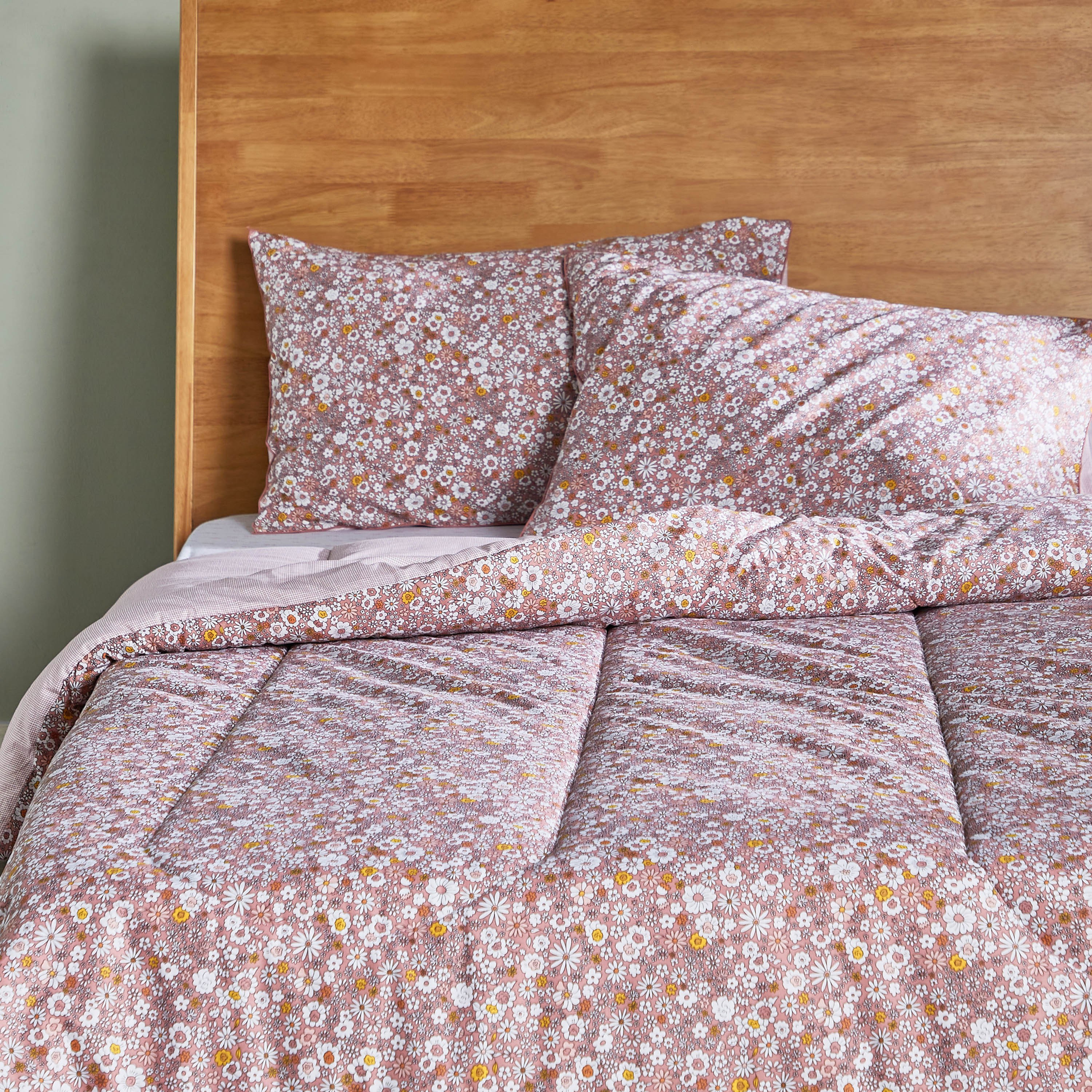 Shop Peony 3-Piece Full Comforter Set - 160x220 cm | Homecentre Egypt