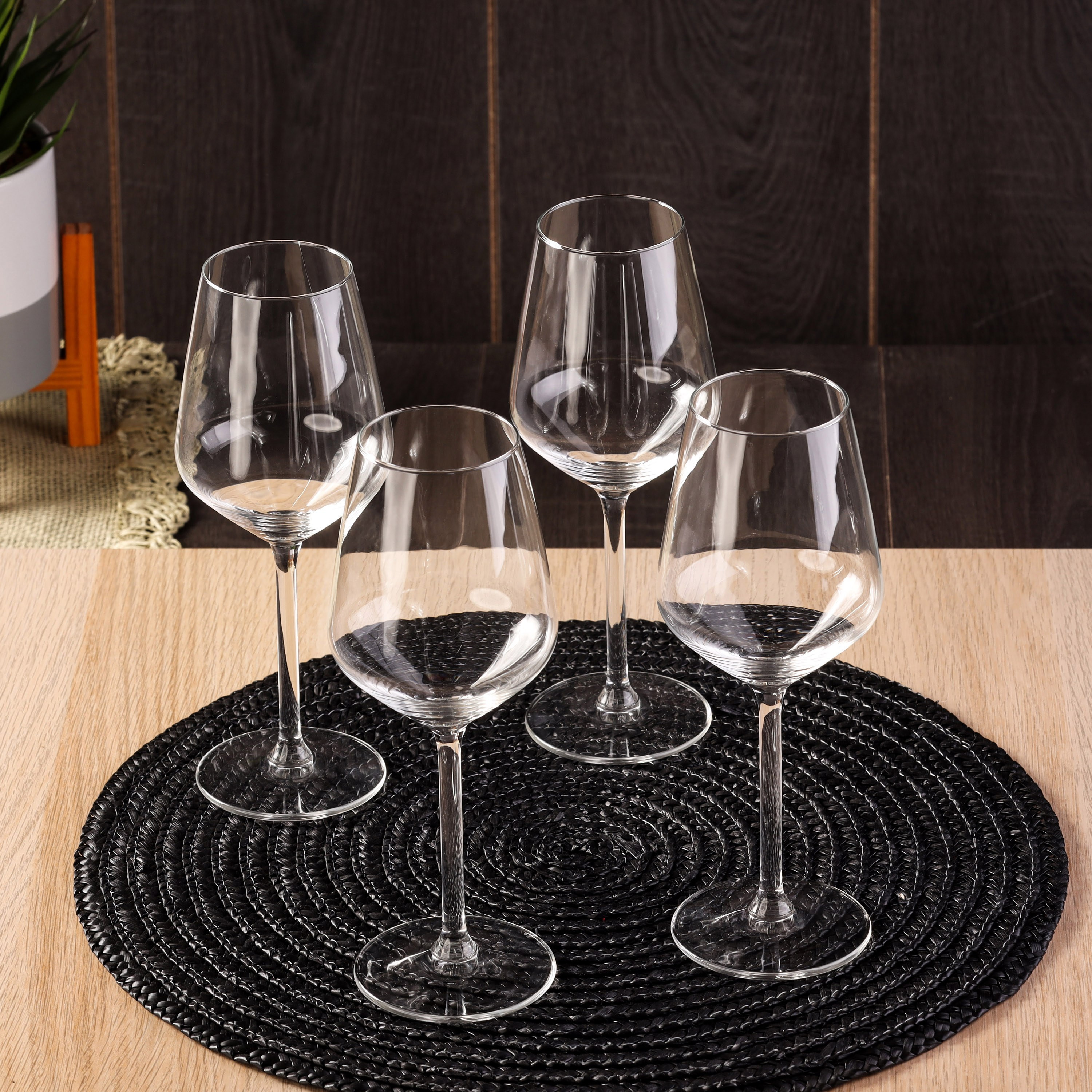 Shop Royal Leeriden Aristo 4-Piece Stem Glass Set - 380 ml | Homecentre ...