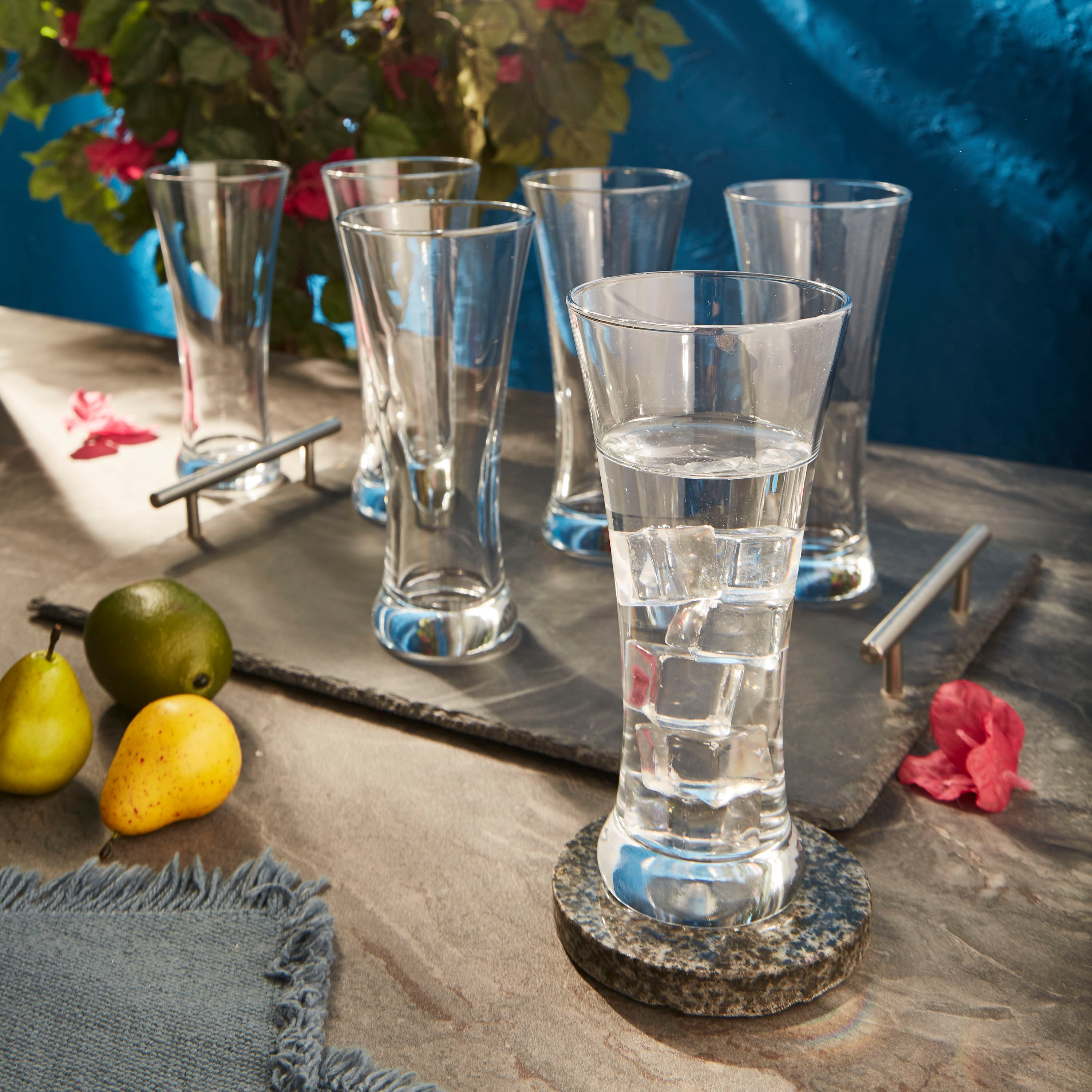 Shop Essential 6-Piece Pilsner Set - 380 ml | Home Centre KSA