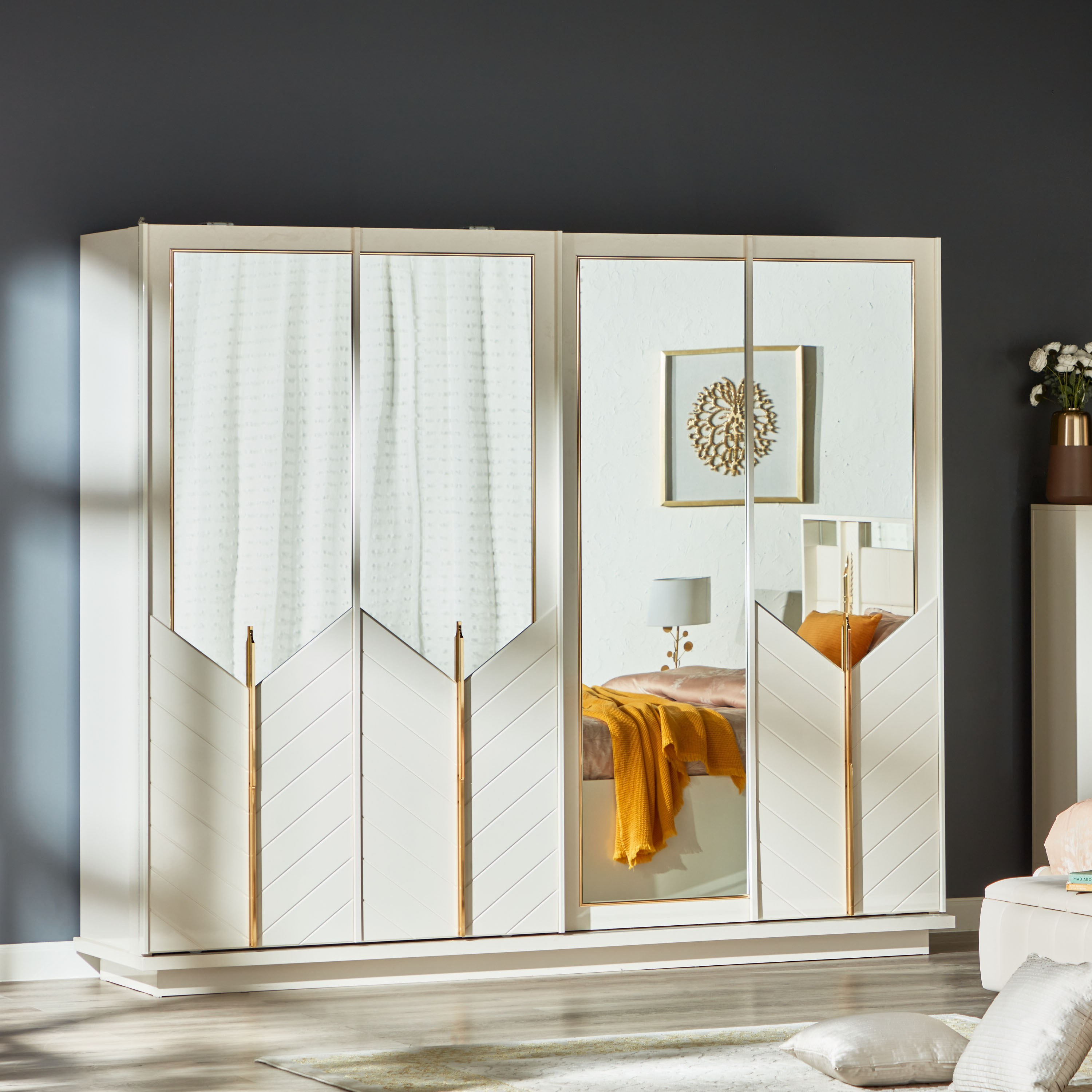 Pyramid 2 Door Sliding Wardrobe