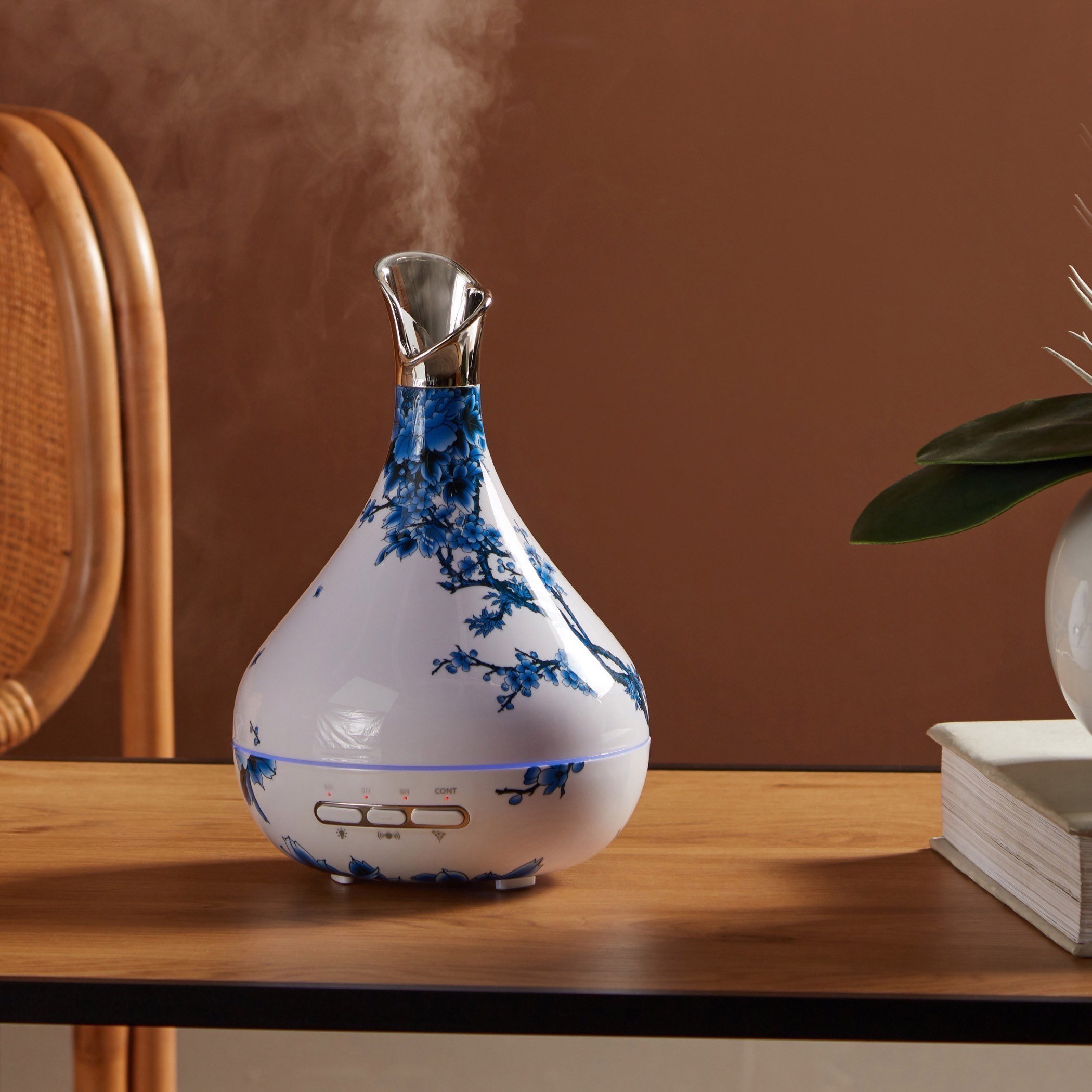 Shop Ultrasonic Essential Oil Diffuser - 300 ml Online | Home Centre Kuwait