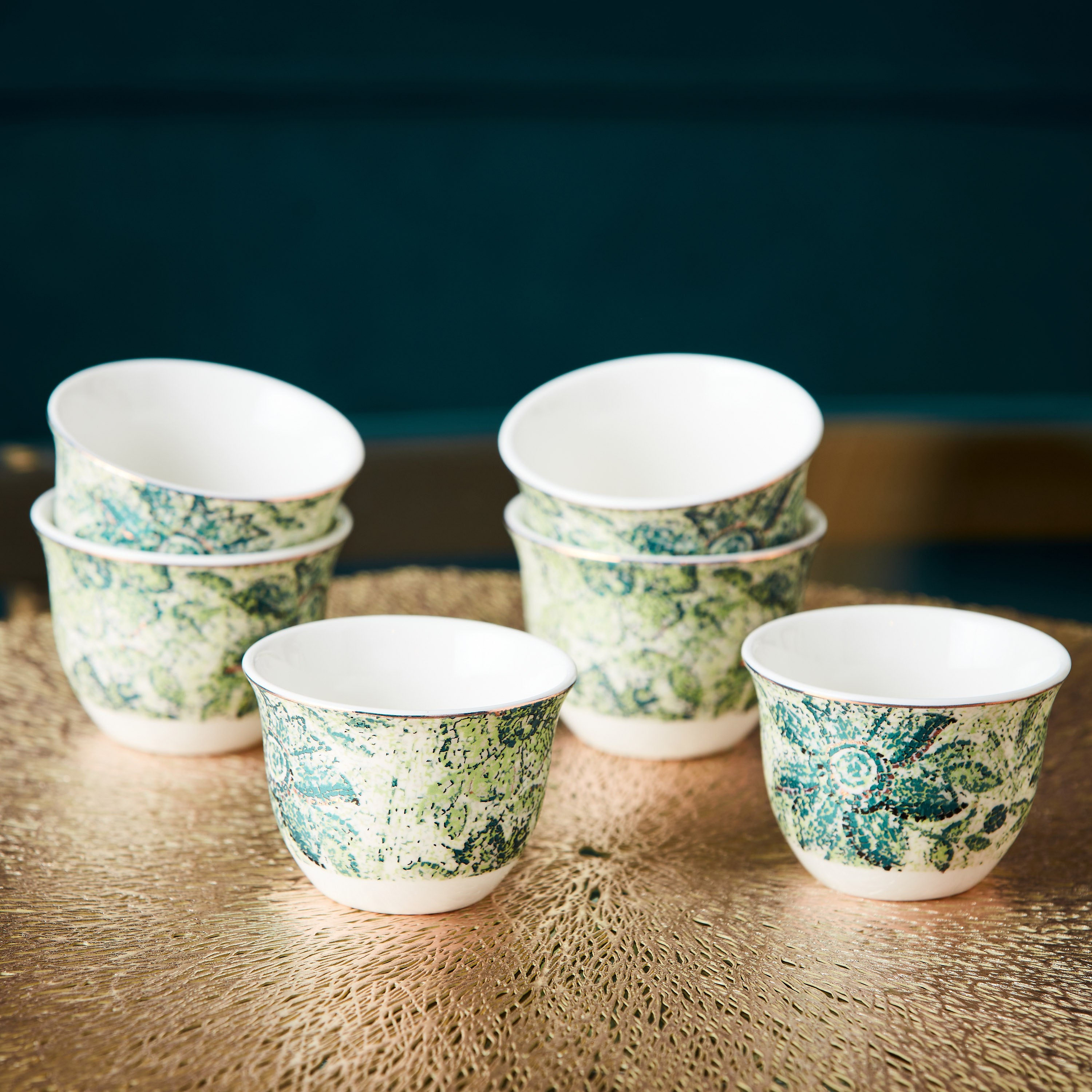 Shop Frida New Bone China 6-Piece Qahwa Set - 60 ml, Serves 6 ...