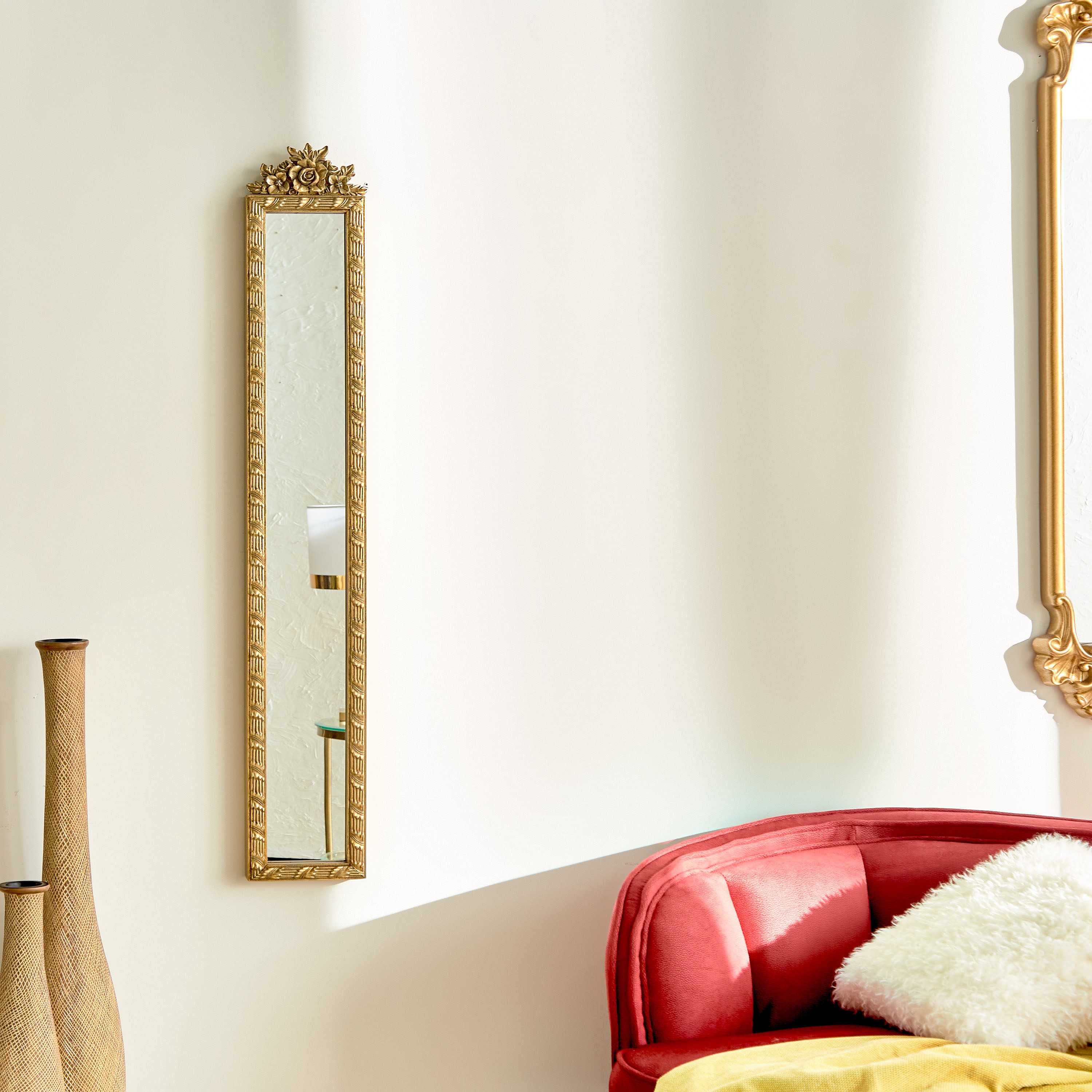 Shop Kameron Wall Mirror - 122x18 cm | Home Centre KSA
