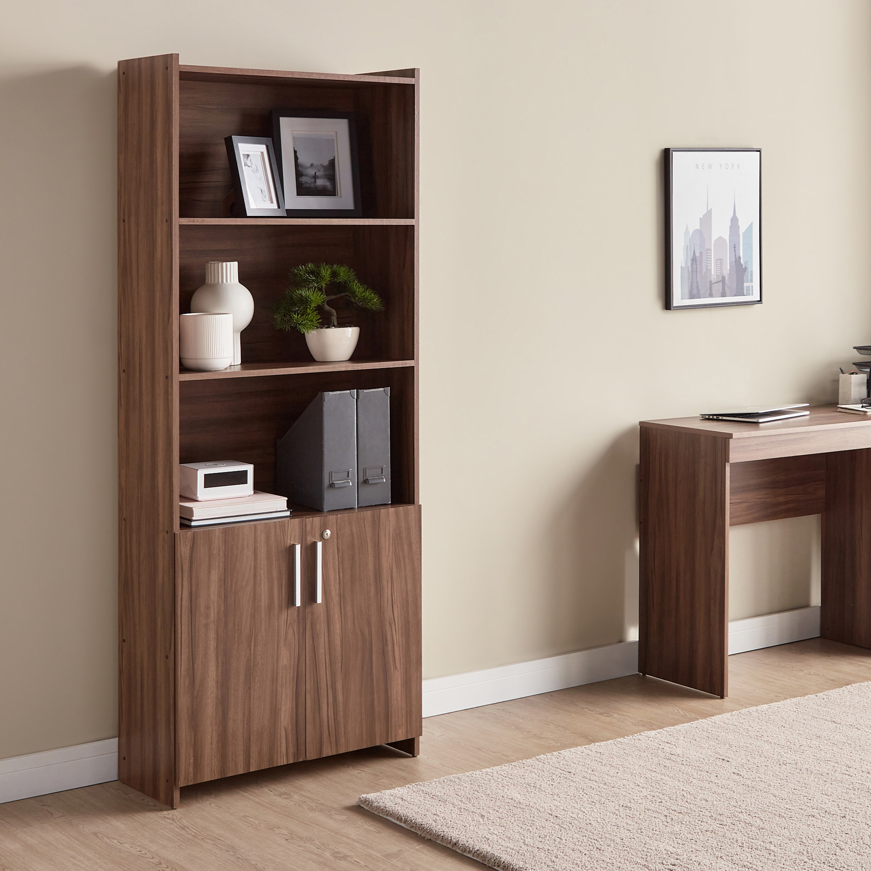 Shop Nogal Bookcase | Home Centre Kuwait