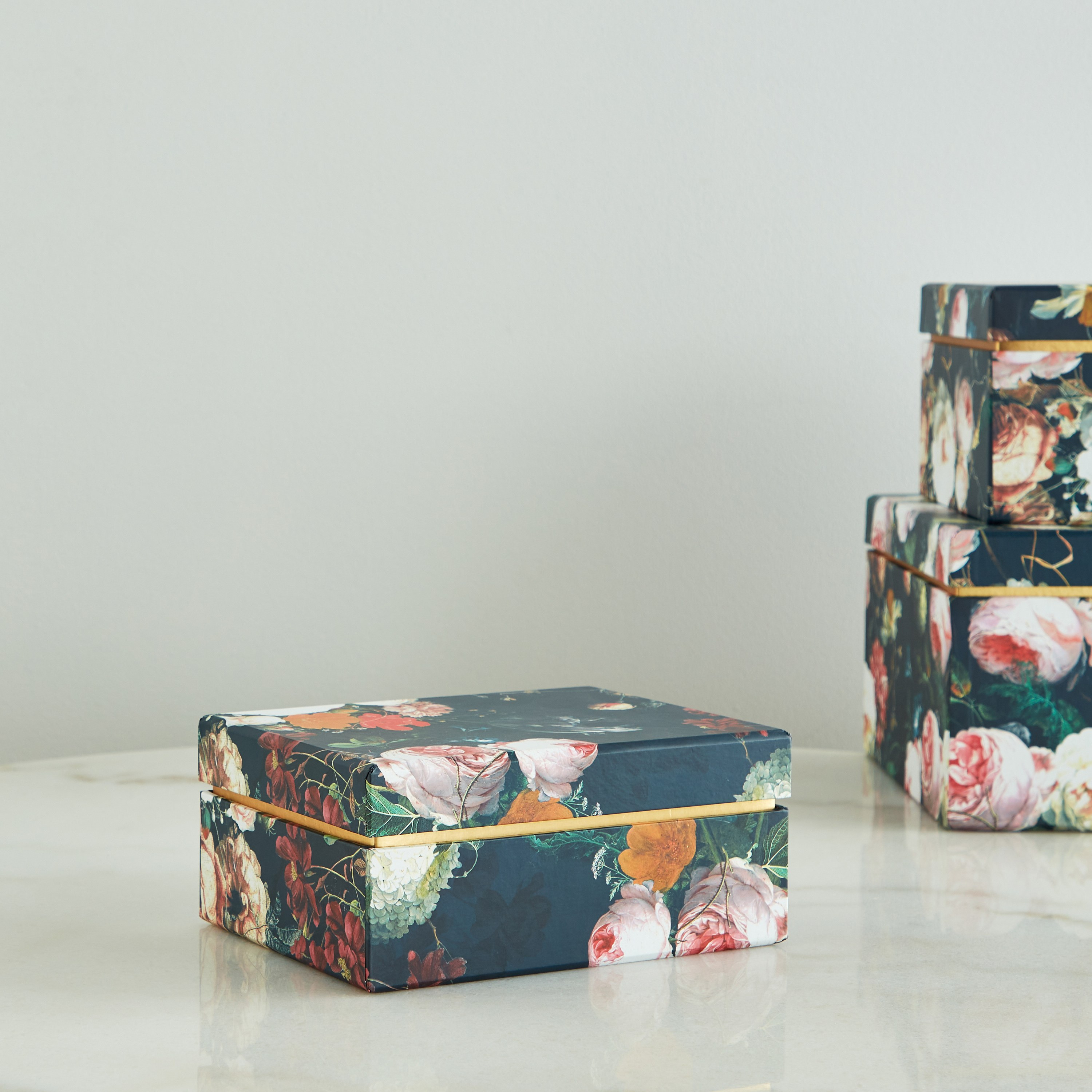 Shop Charlotte Cardboard Storage Box | Home Centre Qatar
