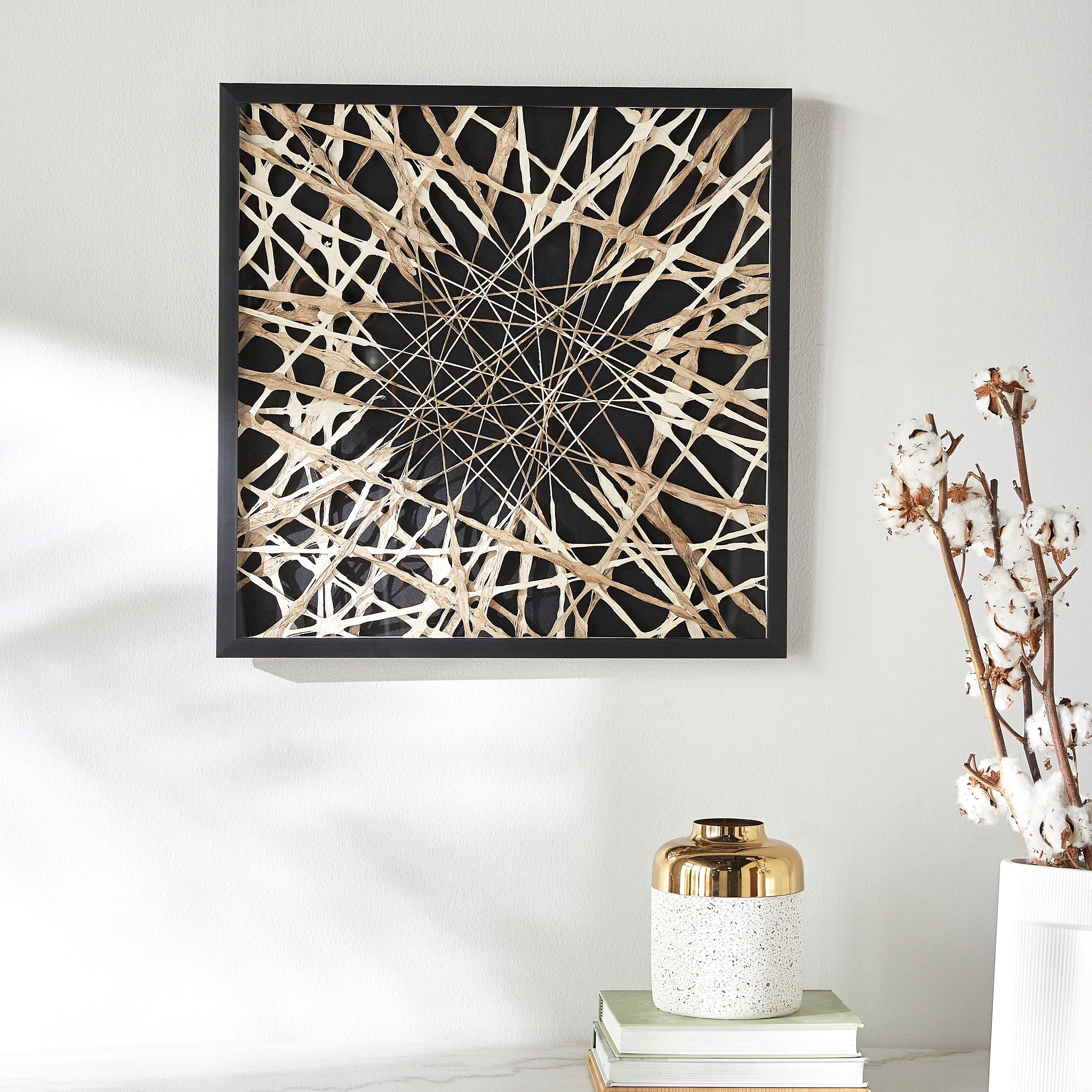 Shop Tangled Shadow Box - 60x60 cm | Homecentre Oman