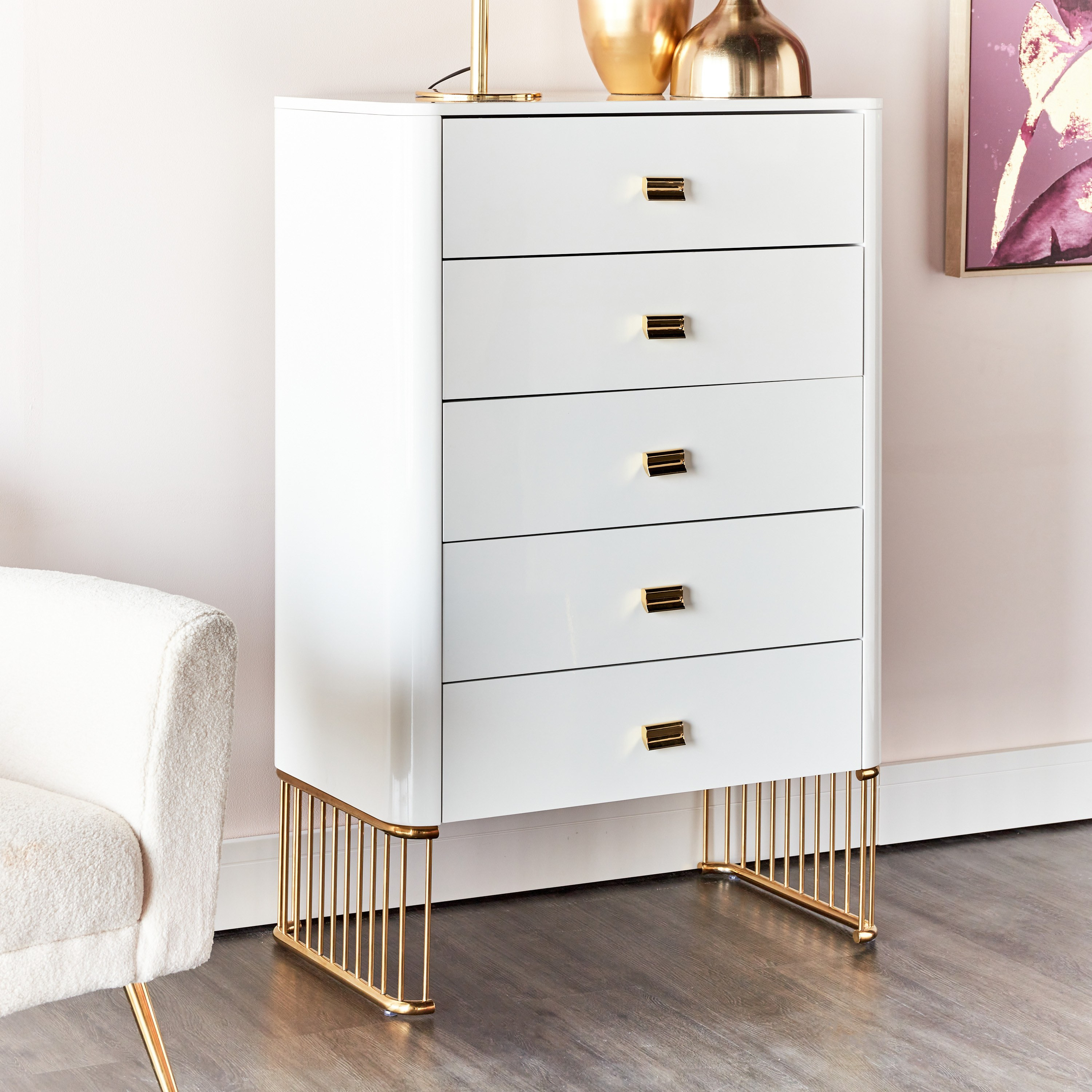 Shop Alexa Chest of 5-Drawers Online | Home Centre UAE