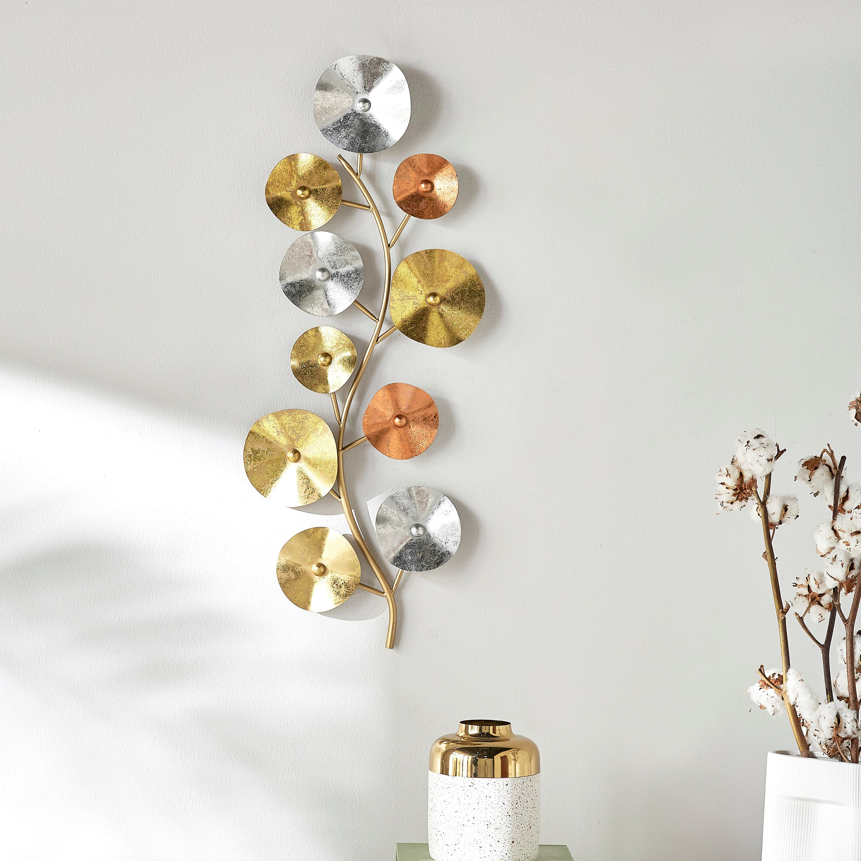 Shop Metallic Shine Wall Accent | Home Centre UAE