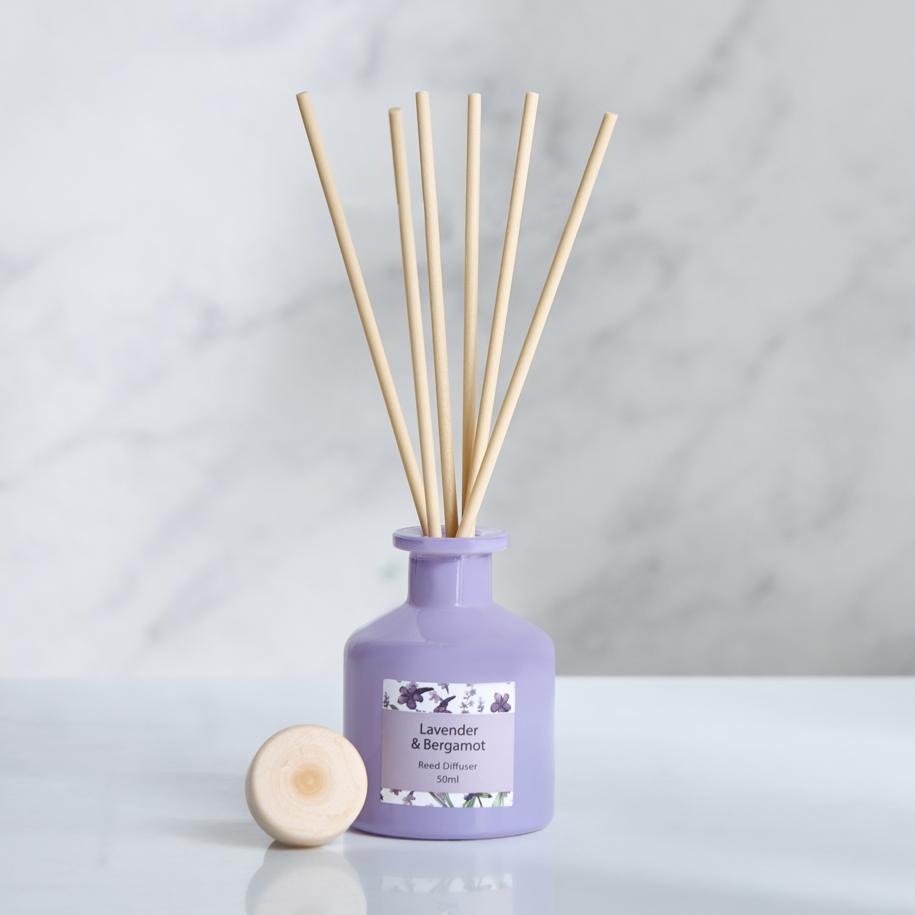 Shop Floral Lavender and Bergamot Reed Diffuser - 50 ml Online ...