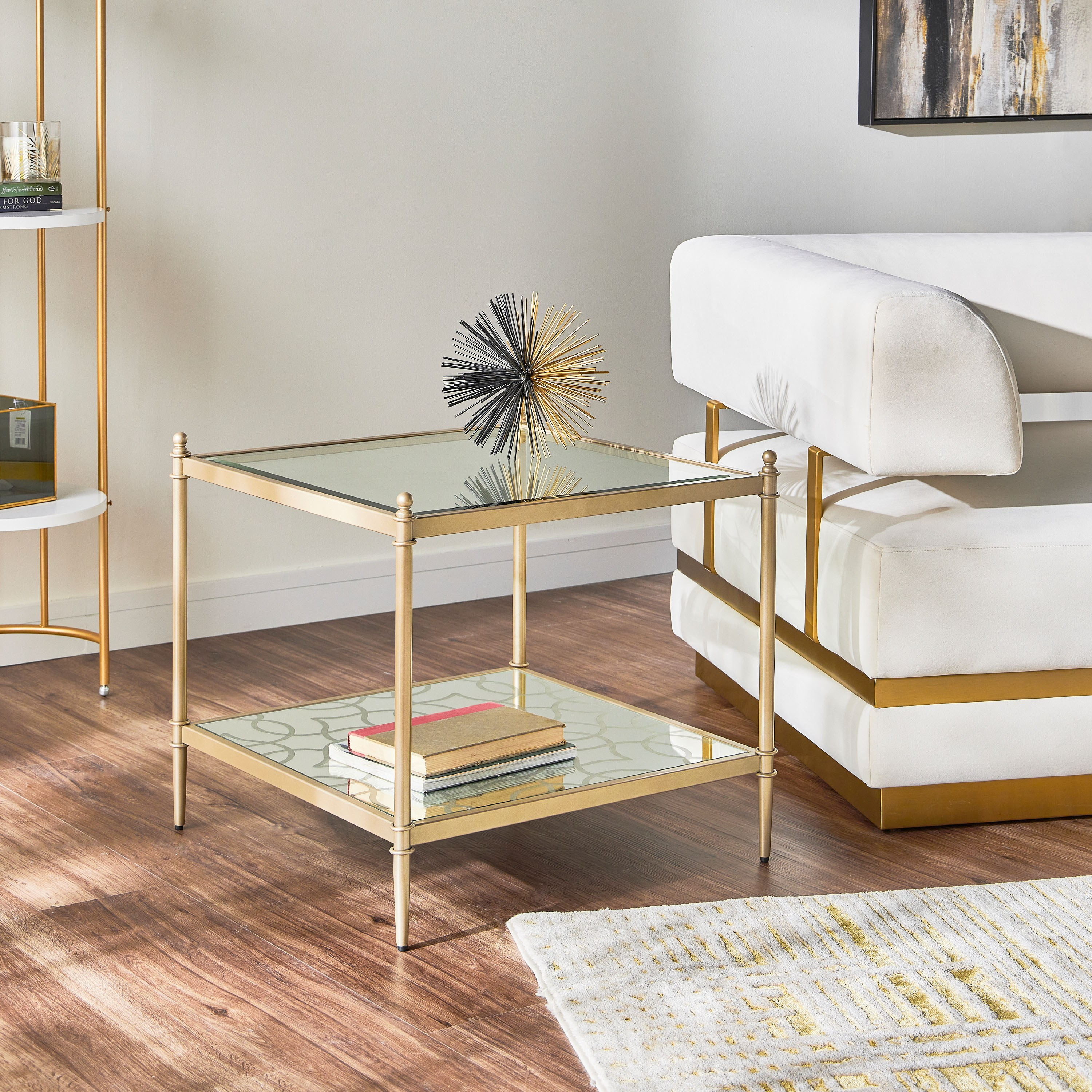 Shop Alistair Glass Top Side Table | Homecentre Egypt